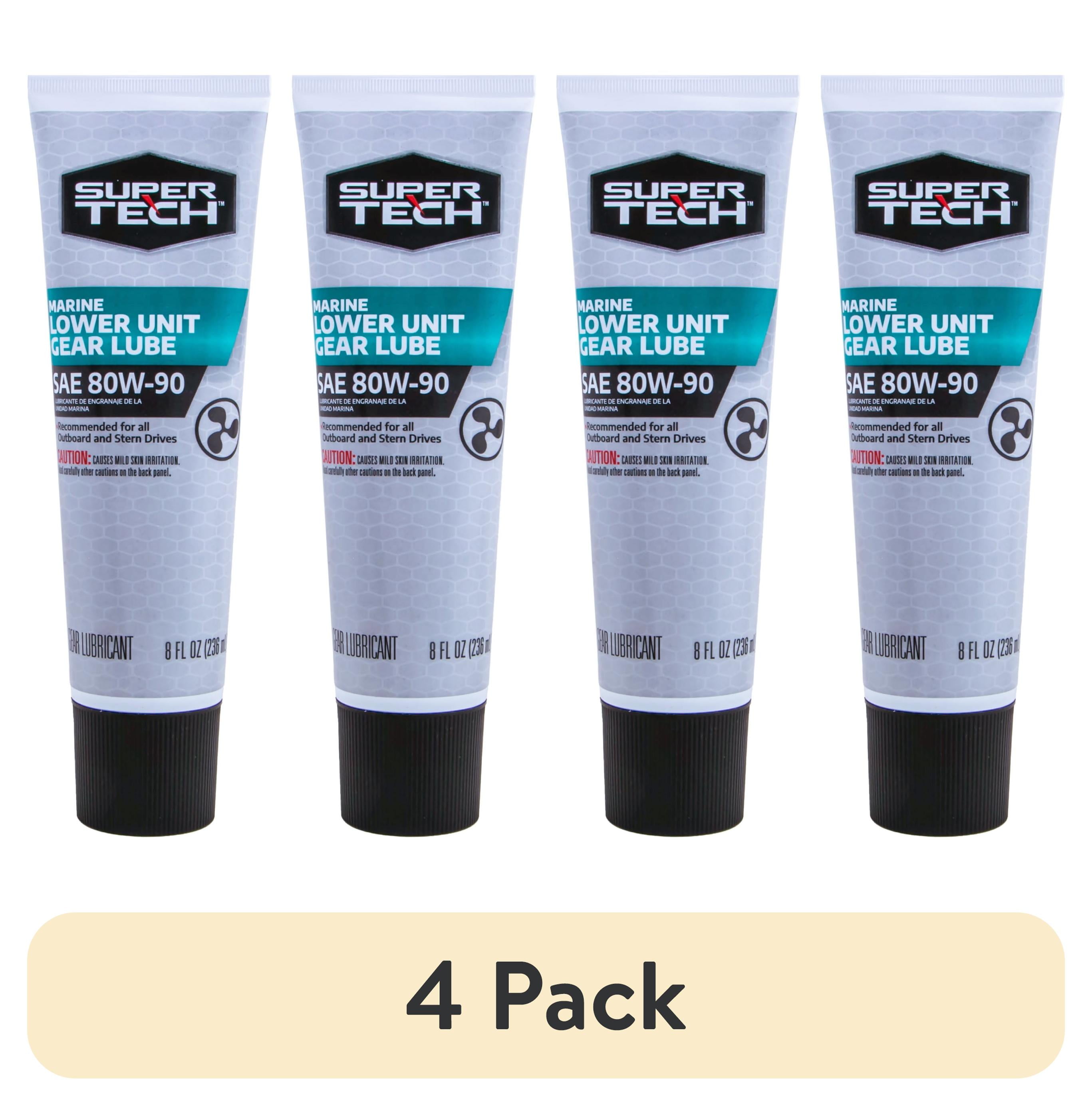 (4 pack) Super Tech Marine Gear Lube 80W-90 SAE Tube - 8 oz Capacity ...