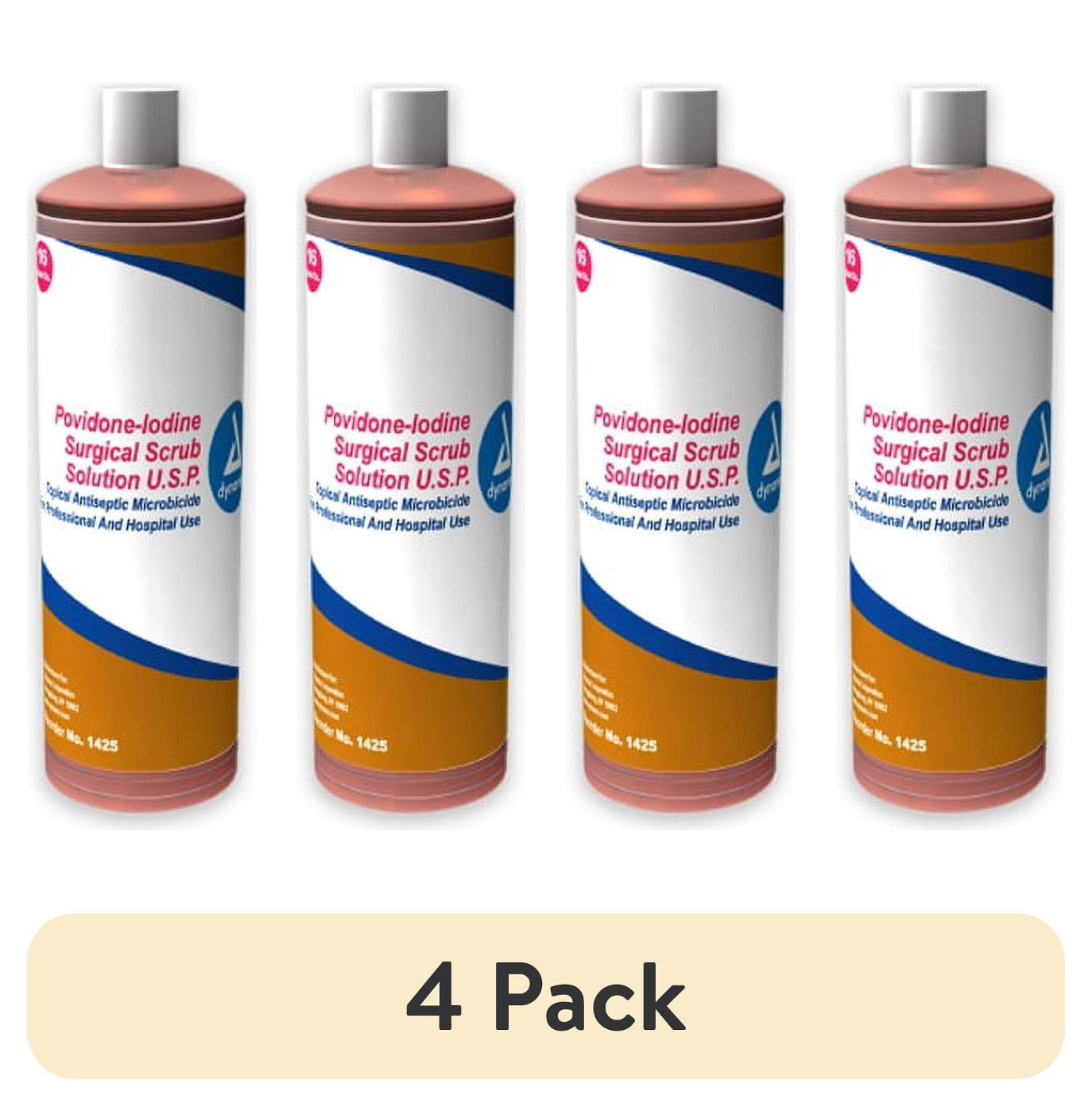 (4 pack) Surgical Scrub Dynarex, First-Aid Antiseptic, 16 oz.. Bottle ...