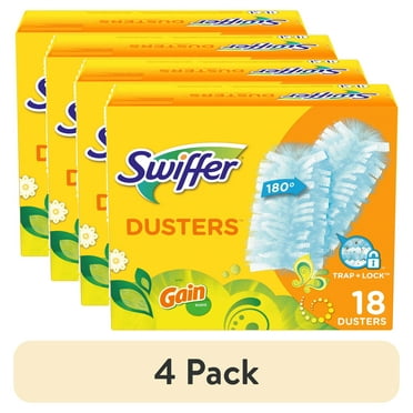 Swiffer Dusters Refill for Cleaning, Feather & Microfiber Duster ...