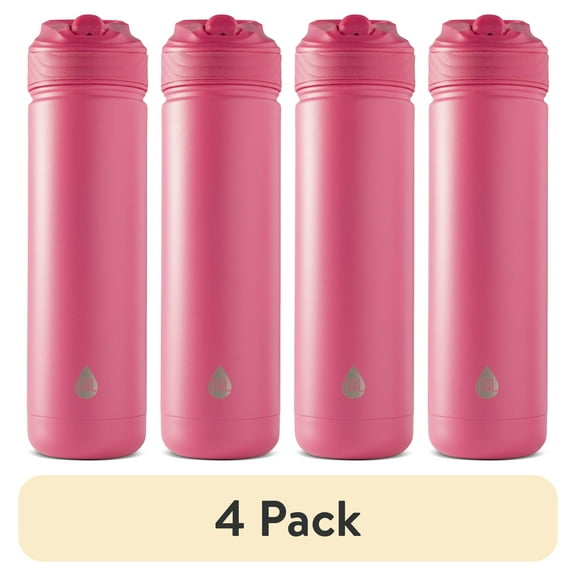 Owala FreeSip Stainless Steel Water Bottle, 24oz, Green House - Walmart.com