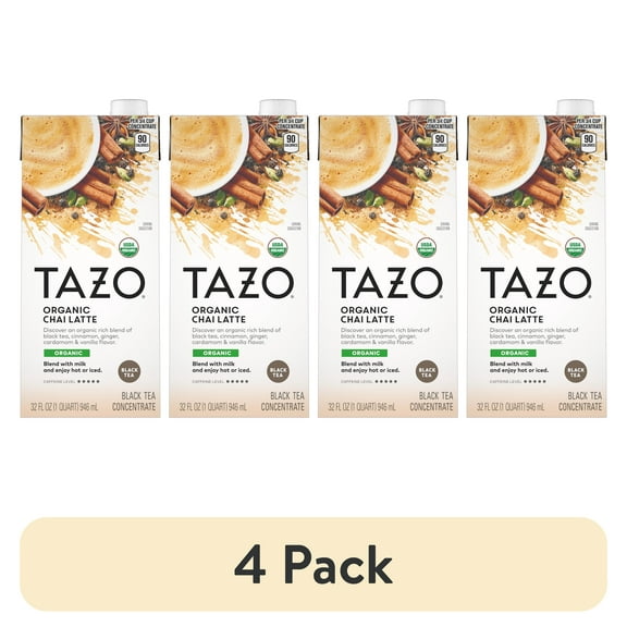 Tazo Classic Chai Latte Concentrate, 32 Oz - Walmart.com