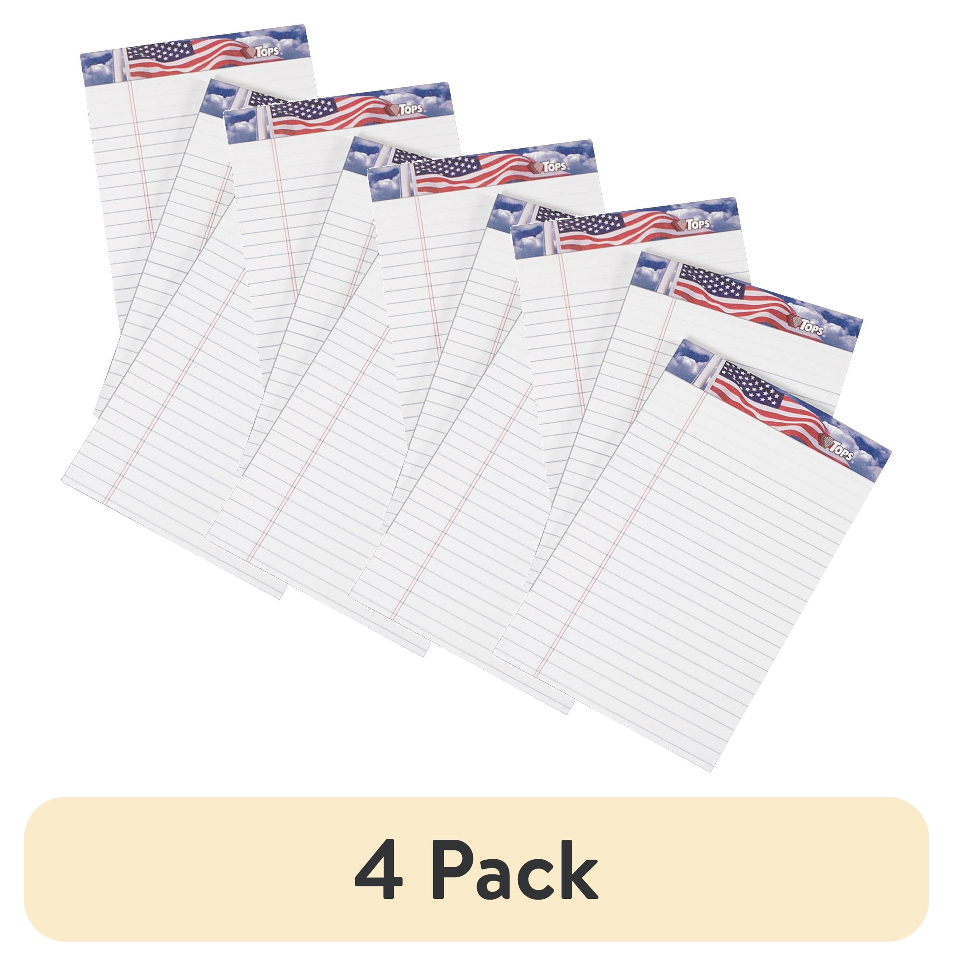 (4 pack) TOPS, TOP75103, American Pride Binding Legal Writing Tablet ...