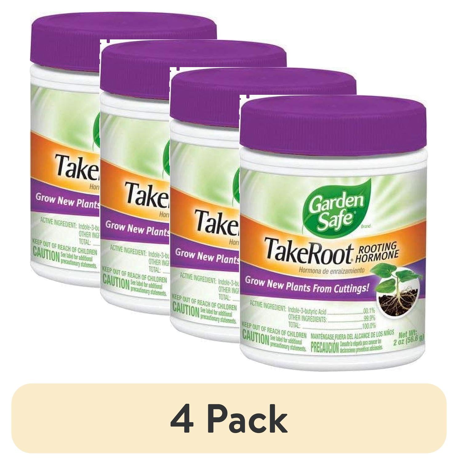 (4 pack) Takeroot Rooting Hormone For Plants, 2-Ounce (1 Pack) Made In ...