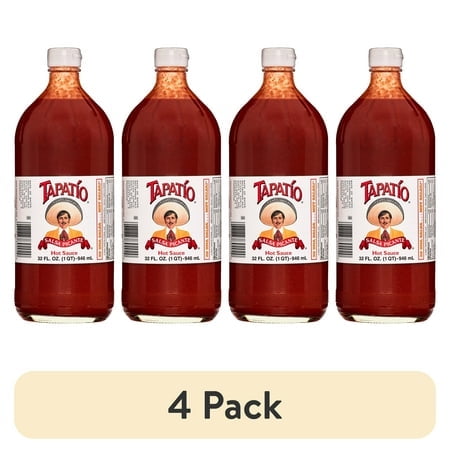 (4 pack) Tapatio Hot Sauce, 32 oz - Walmart.com