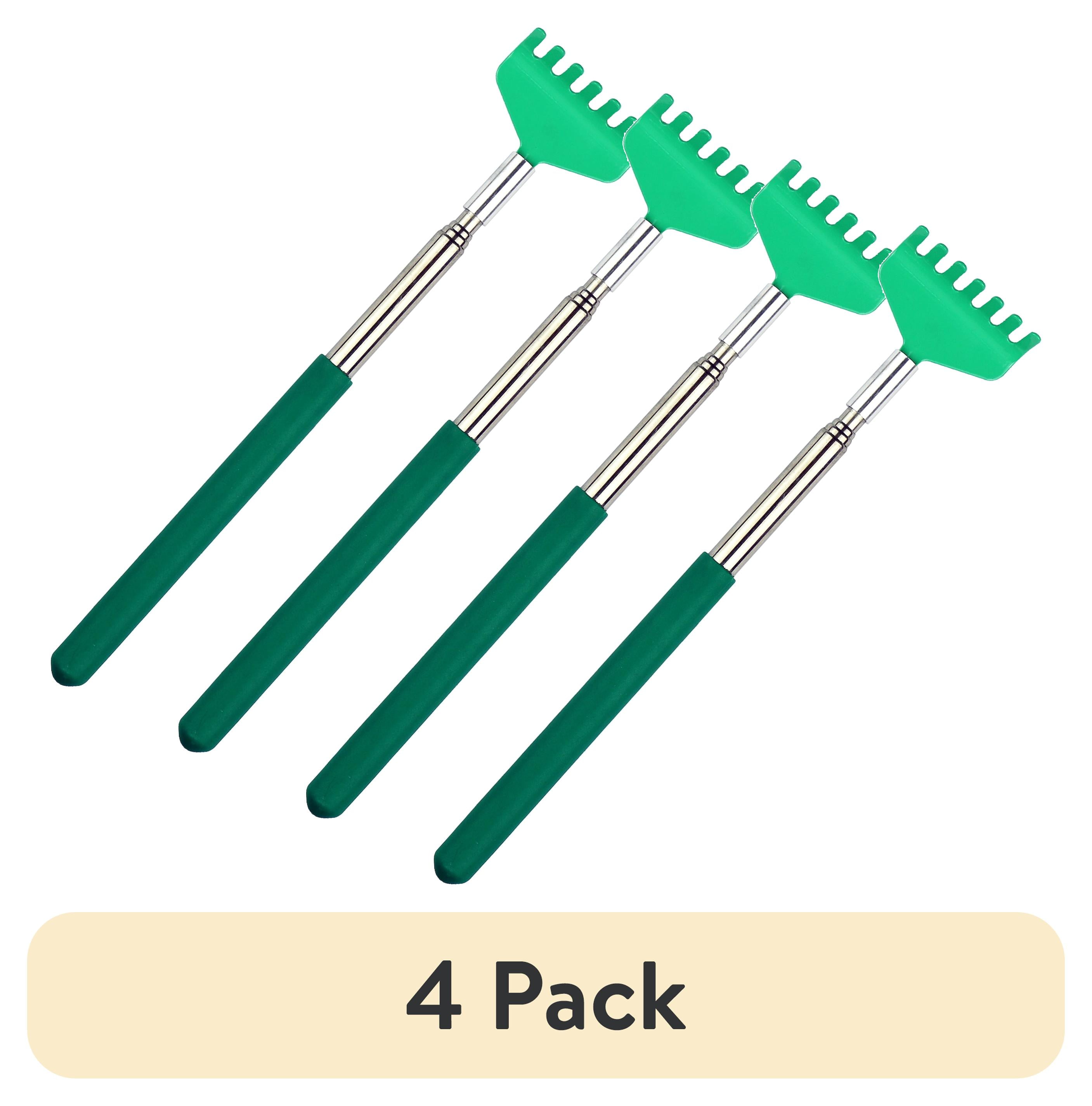 (4 pack) Telescoping Back Scratcher Metal Compact Extendable 4 Section ...