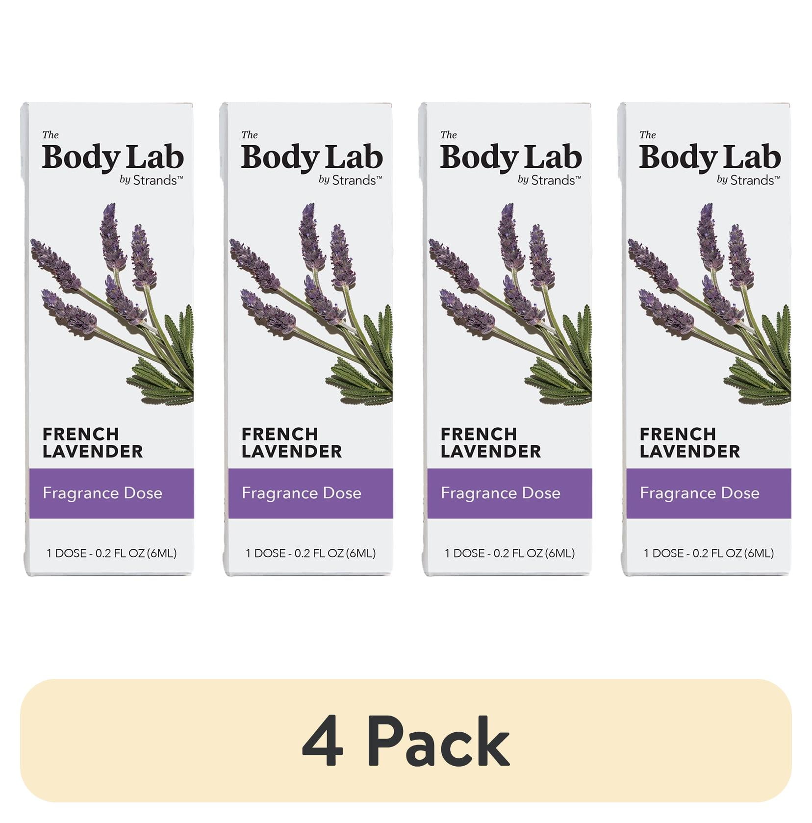 (4 pack) The Body Lab Fragrance Dose French Lavender 0.2 fl. oz ...