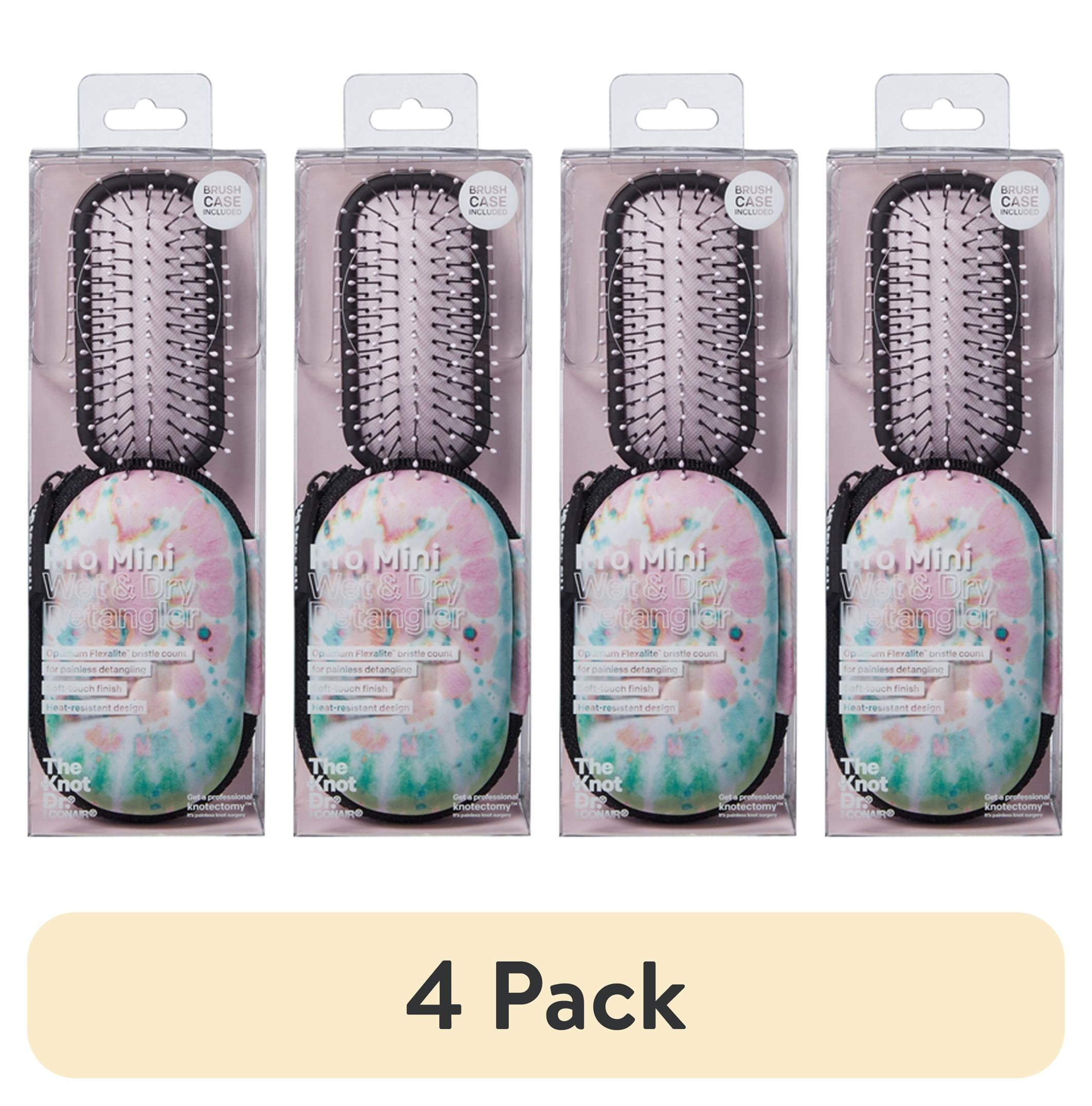 (4 pack) The Knot Dr. for Conair Pro Mini Wet and Dry Detangling ...