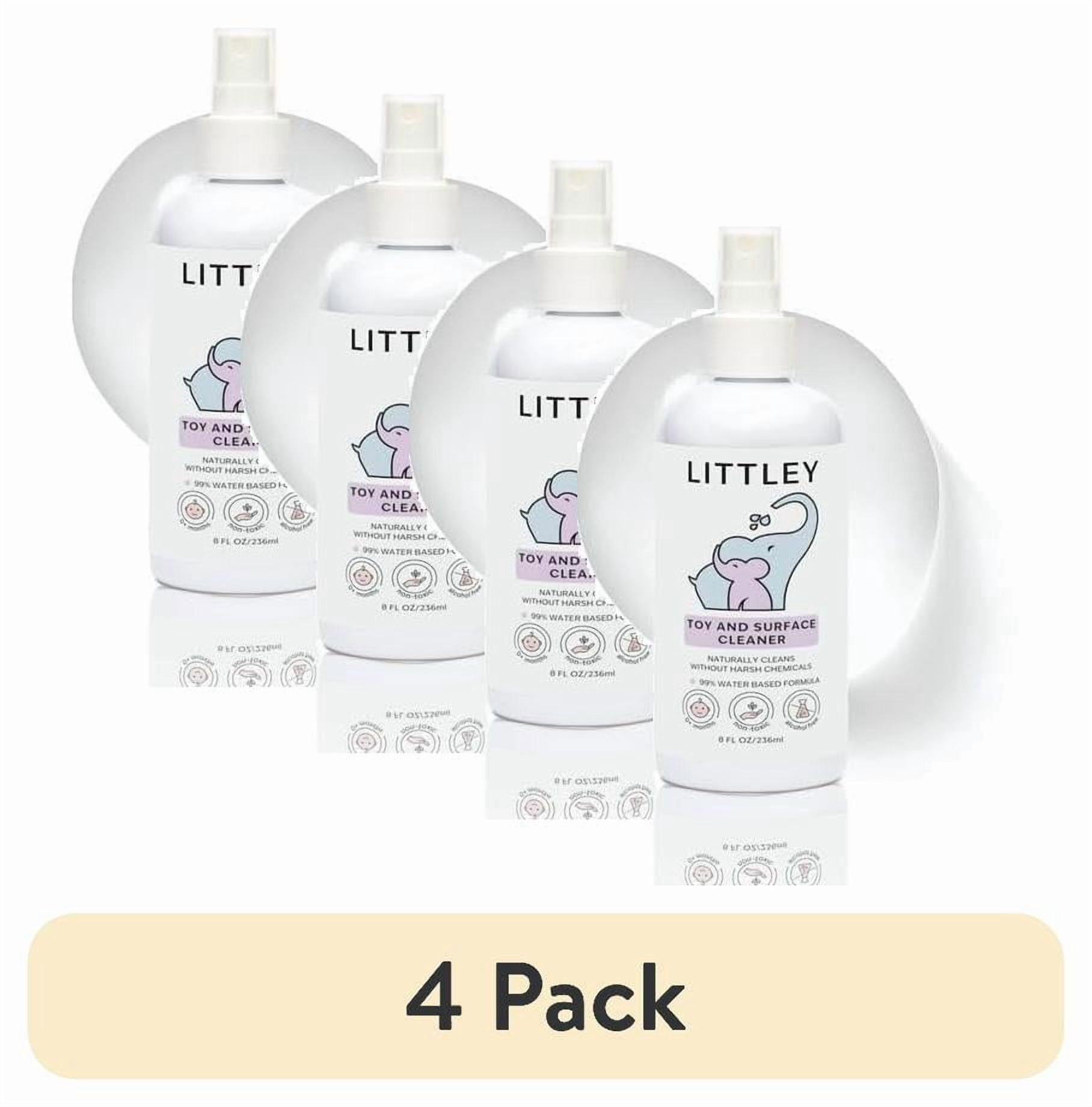 (4 pack) Littley Toy & High Chair Cleaner, Hypochlorous Acid, Non-Toxic ...