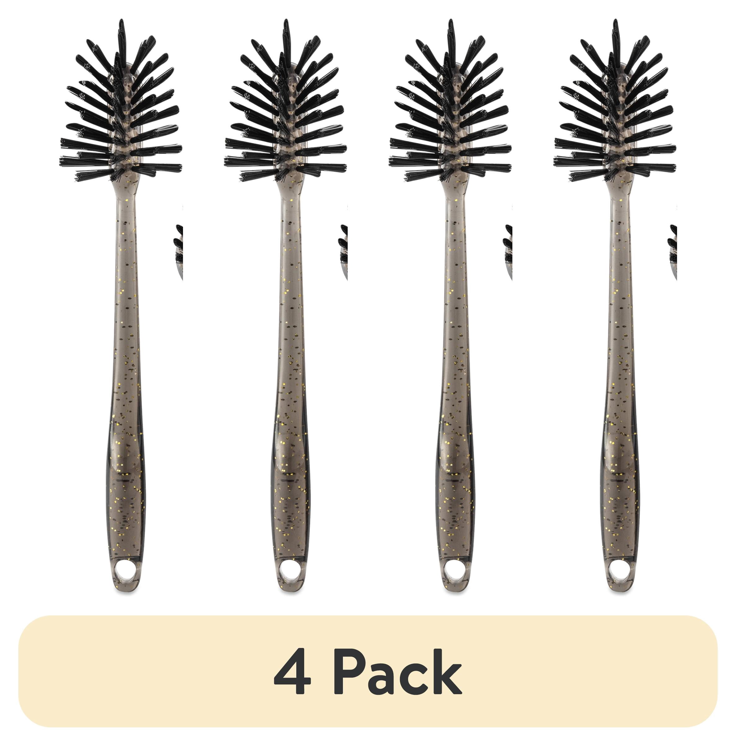 (4 pack) Thyme & Table 2 Piece Kitchen Sink Brush Set, Gold - Walmart.com