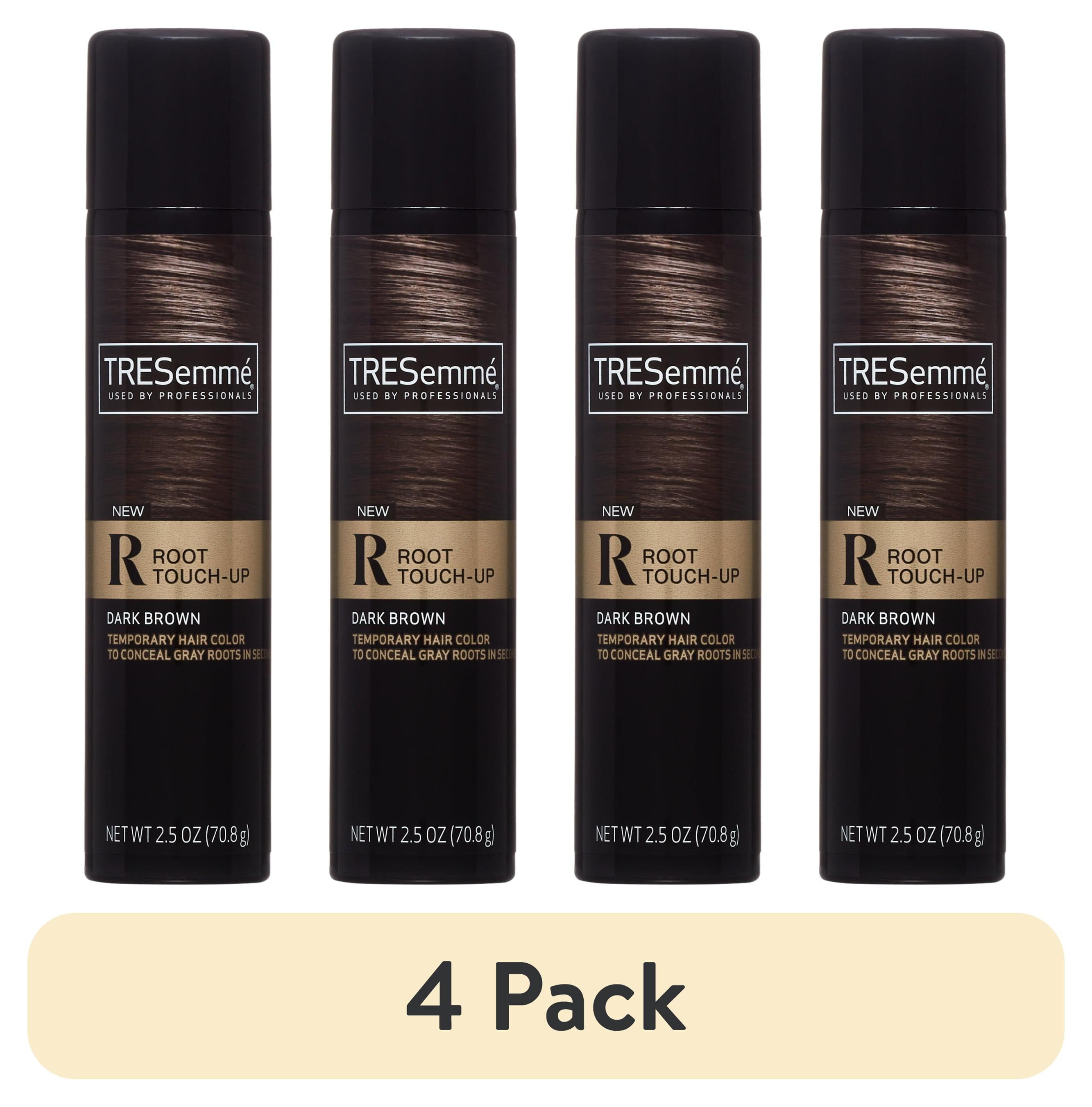 (4 pack) Tresemme Temporary Hair Color Root Touch-Up Hairspray, 2.5 oz ...