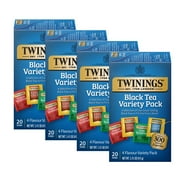 Twinings Black Tea Variety Pack, 20 Count, 1.41 oz - Walmart.com