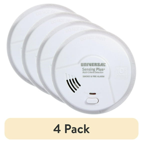 (4 pack) Universal Security Instruments, Sensing Plus, Kitchen Smoke ...