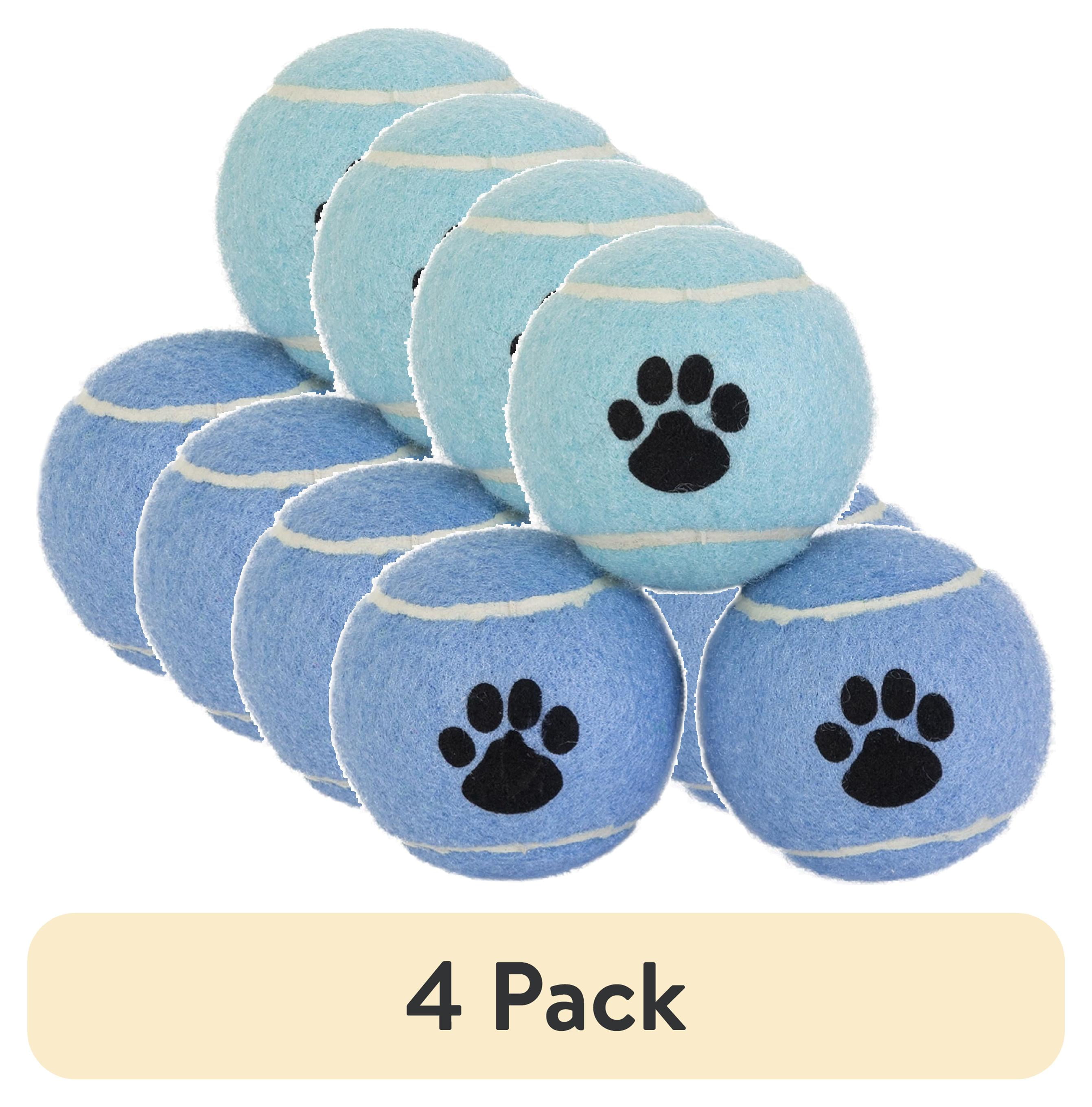 (4 pack) Vibrant Life 3 Pack Fetch Balls Dog Toy - Walmart.com