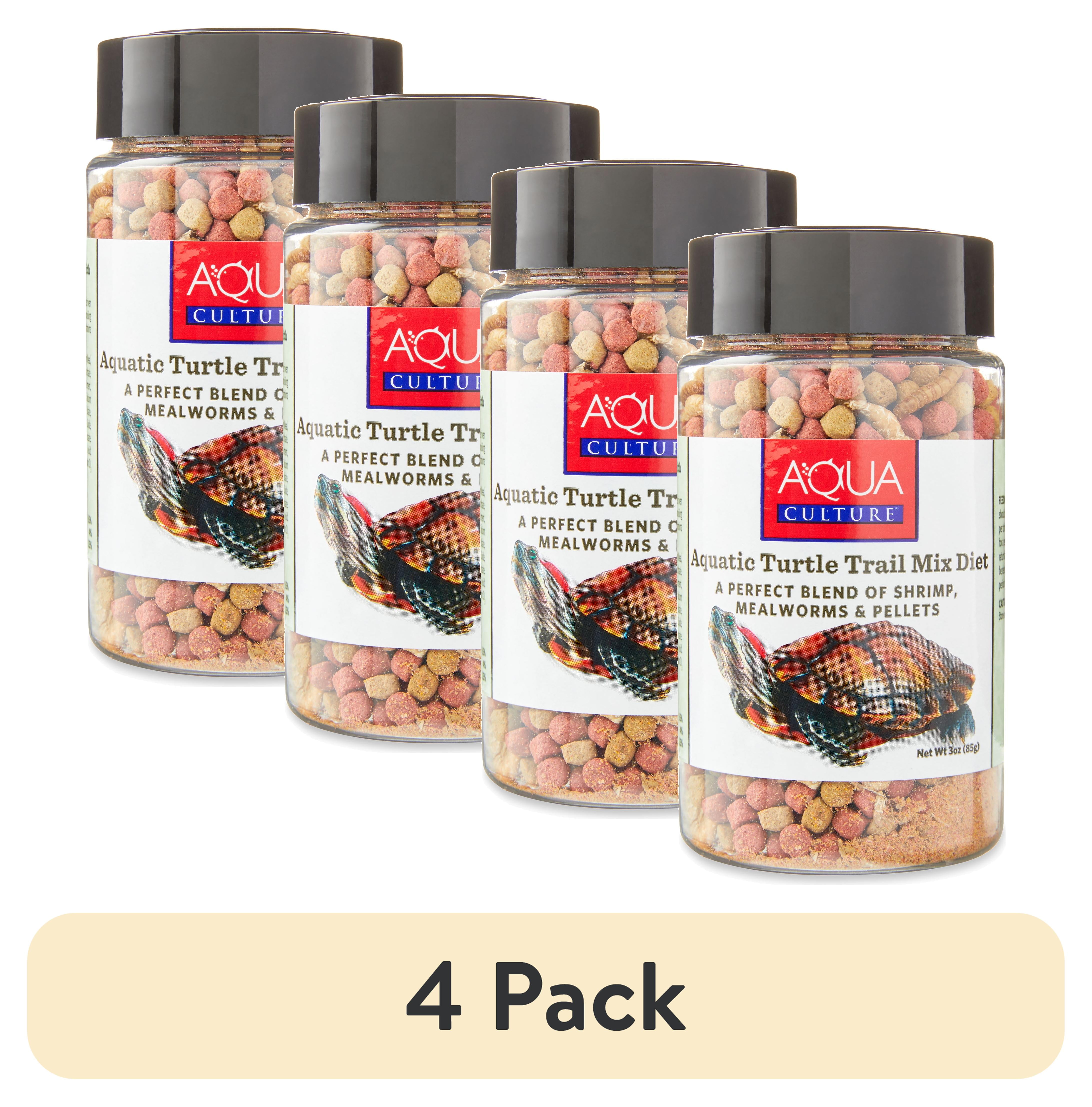 (4 pack) Vibrant Life Aquatic Turtle Diet - Trail Mix, 3 oz - Walmart.com