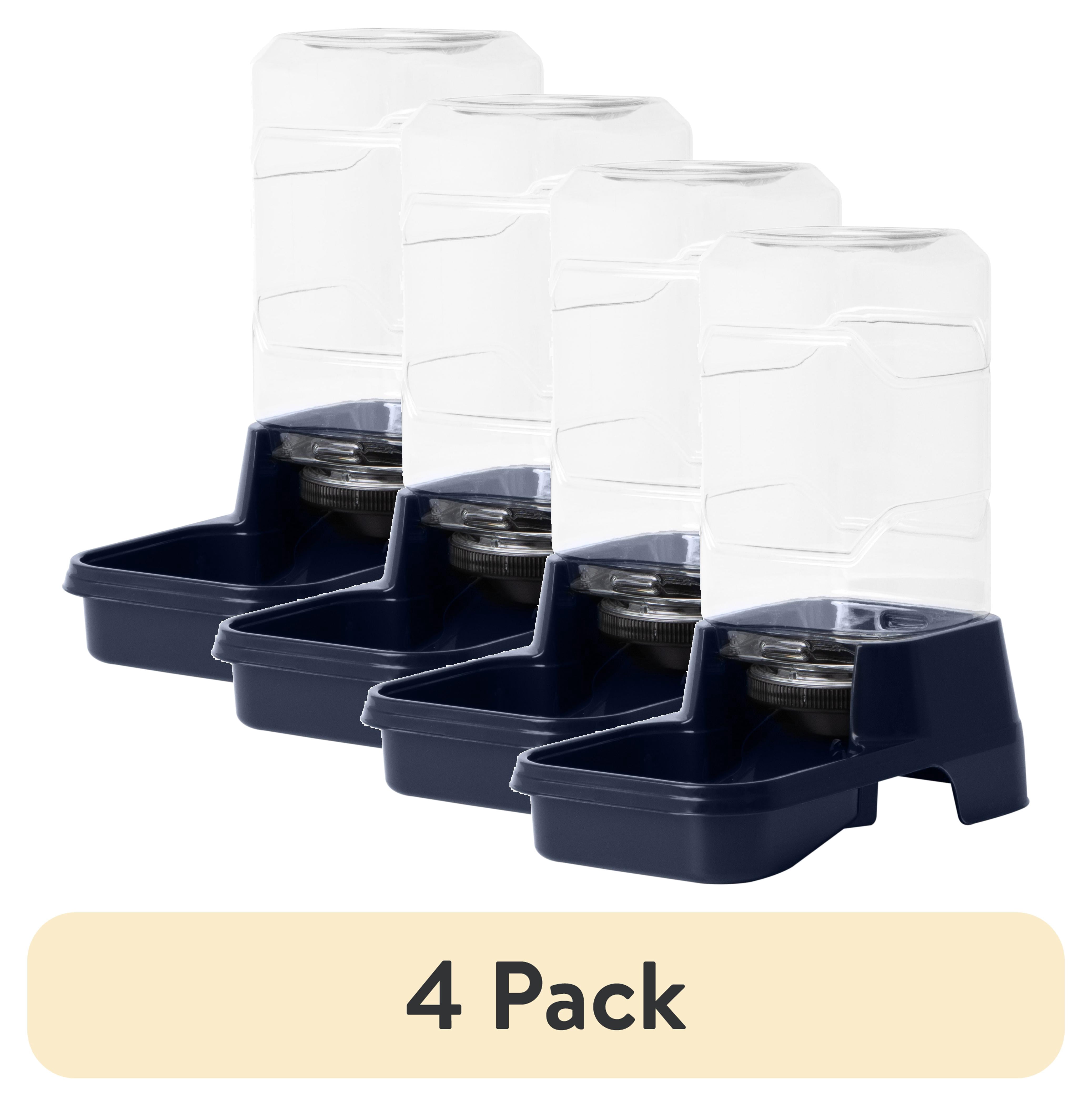 (4 pack) Vibrant Life Gravity Pet Waterer for Dogs and Cats, Extra ...