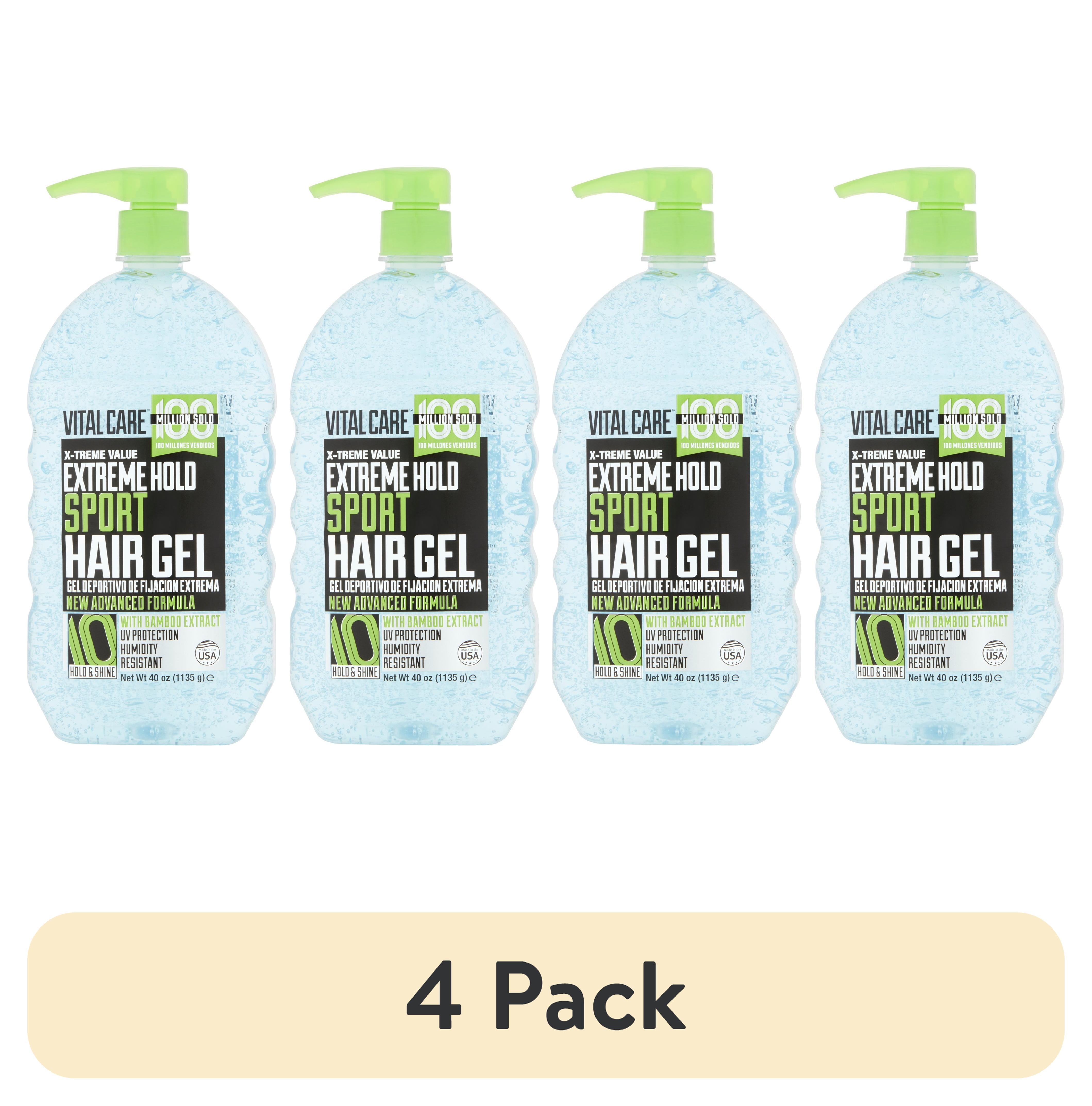 (4 pack) Vital Care Extreme Hold Sport Gel Super Value, 40 oz - Walmart.com