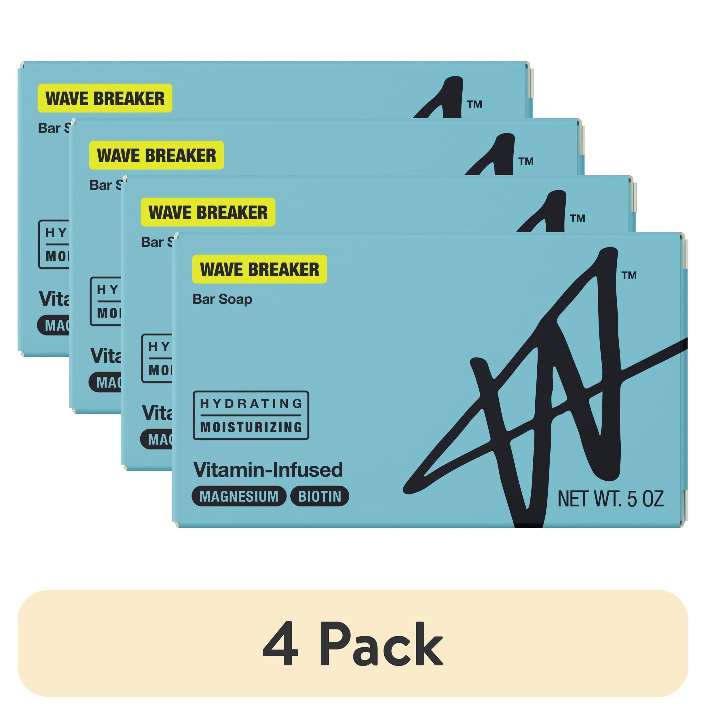 (4 pack) W By Jake Paul Soap Bar - Hydrating - Moisturizing - Wave ...