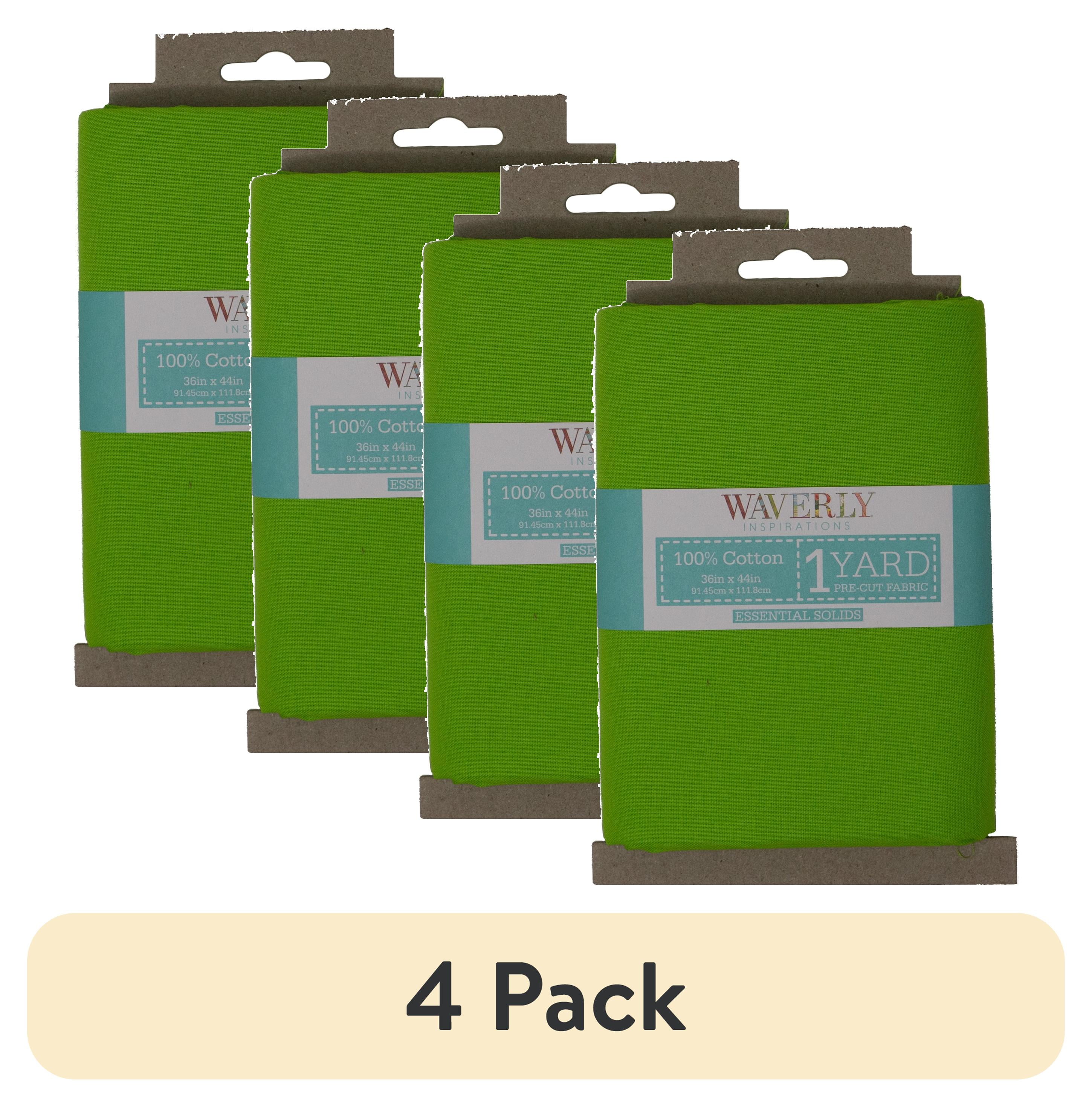 (4 pack) Waverly Inspirations, 100% Cotton, 44 Inch Wide, Sewing ...
