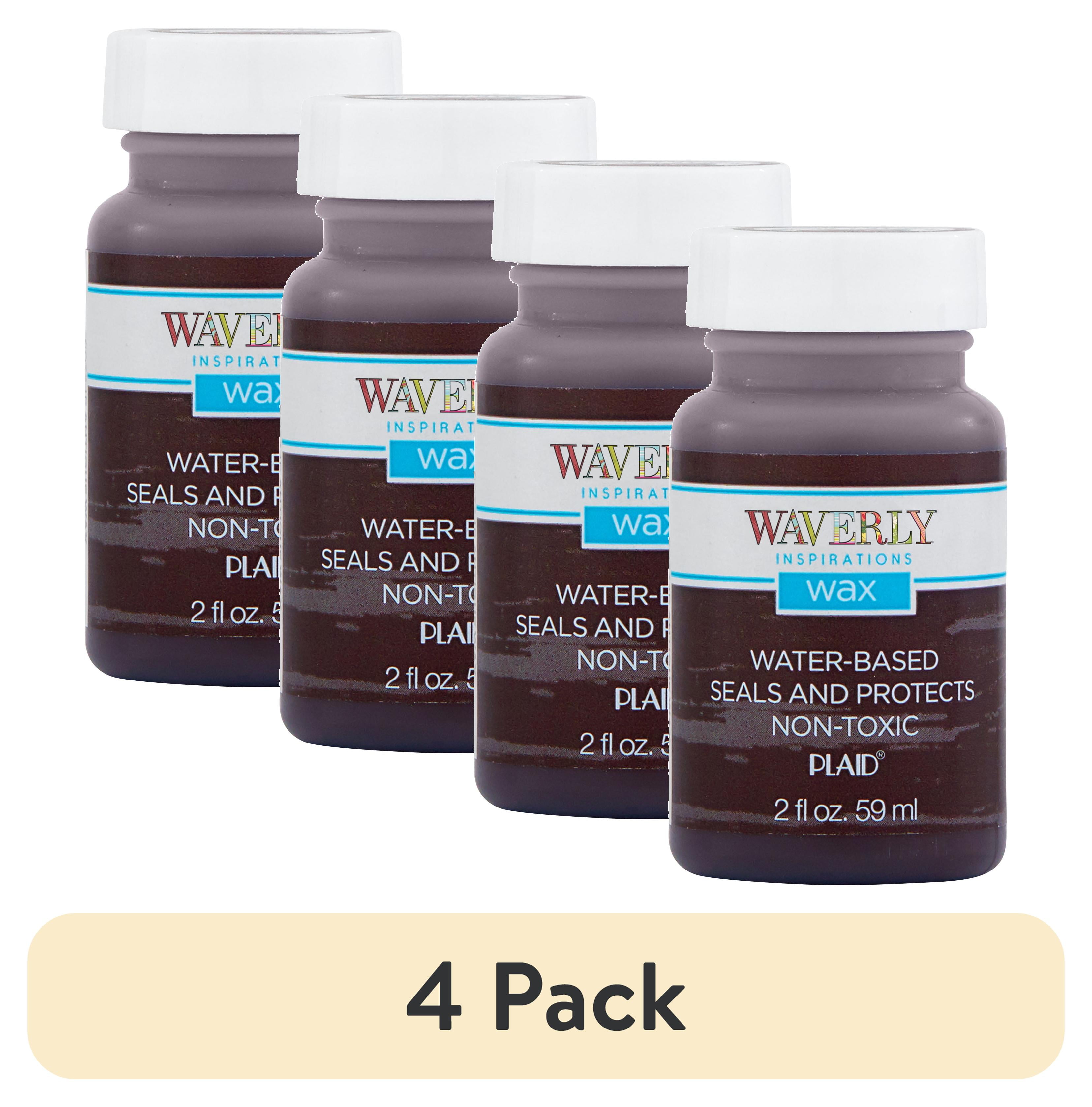 (4 pack) Waverly Inspirations Chalk Paint Wax, Ultra Matte, Antique, 2 ...