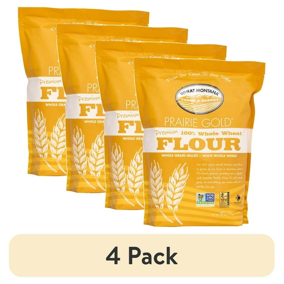 Wheat Montana Bakery, White Unbleached Bread Flour, Non-GMO Verified ...