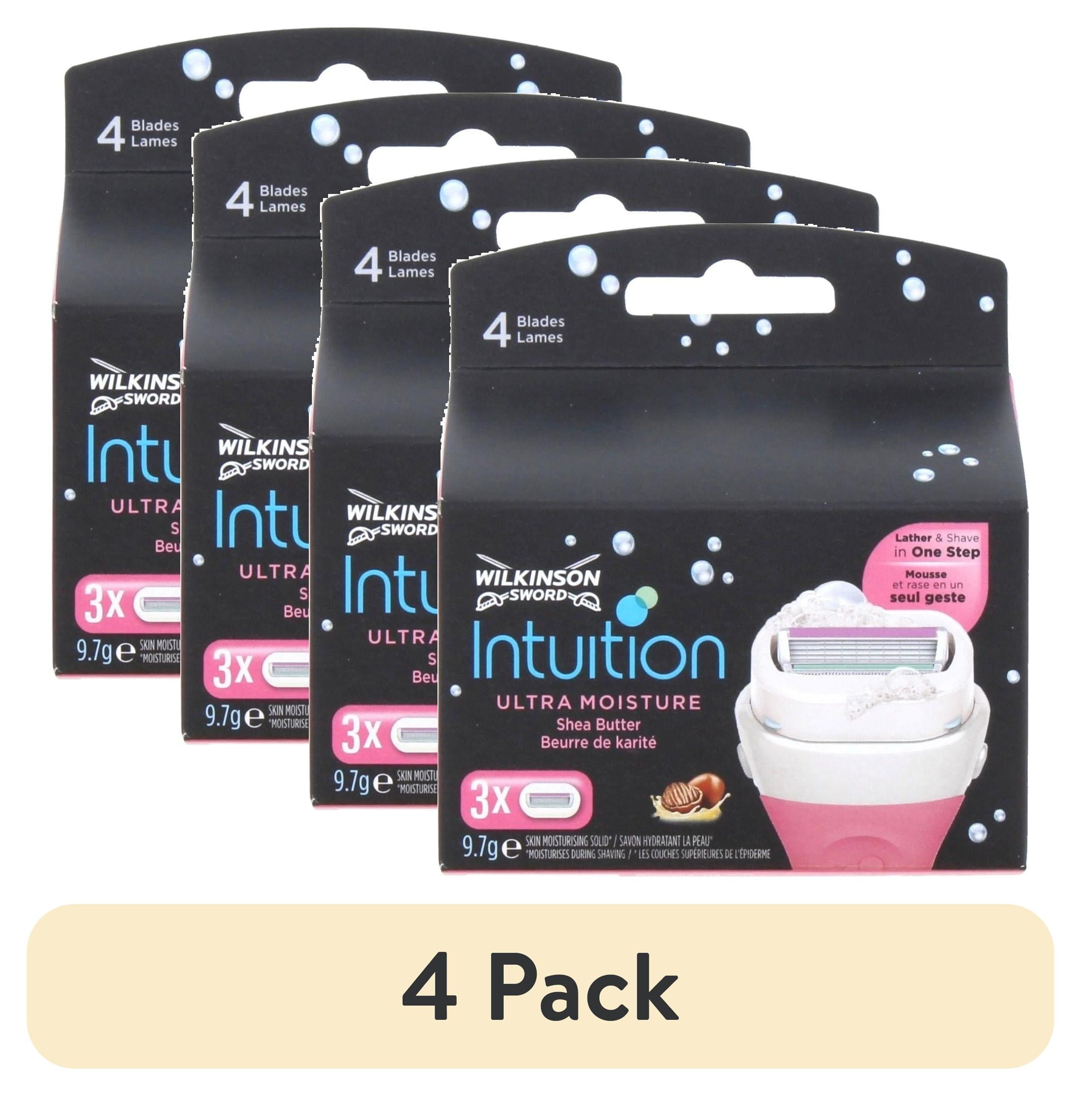 (4 pack) Wilkinson by Schick Intuition Ultra Moisture Shea Butter ...