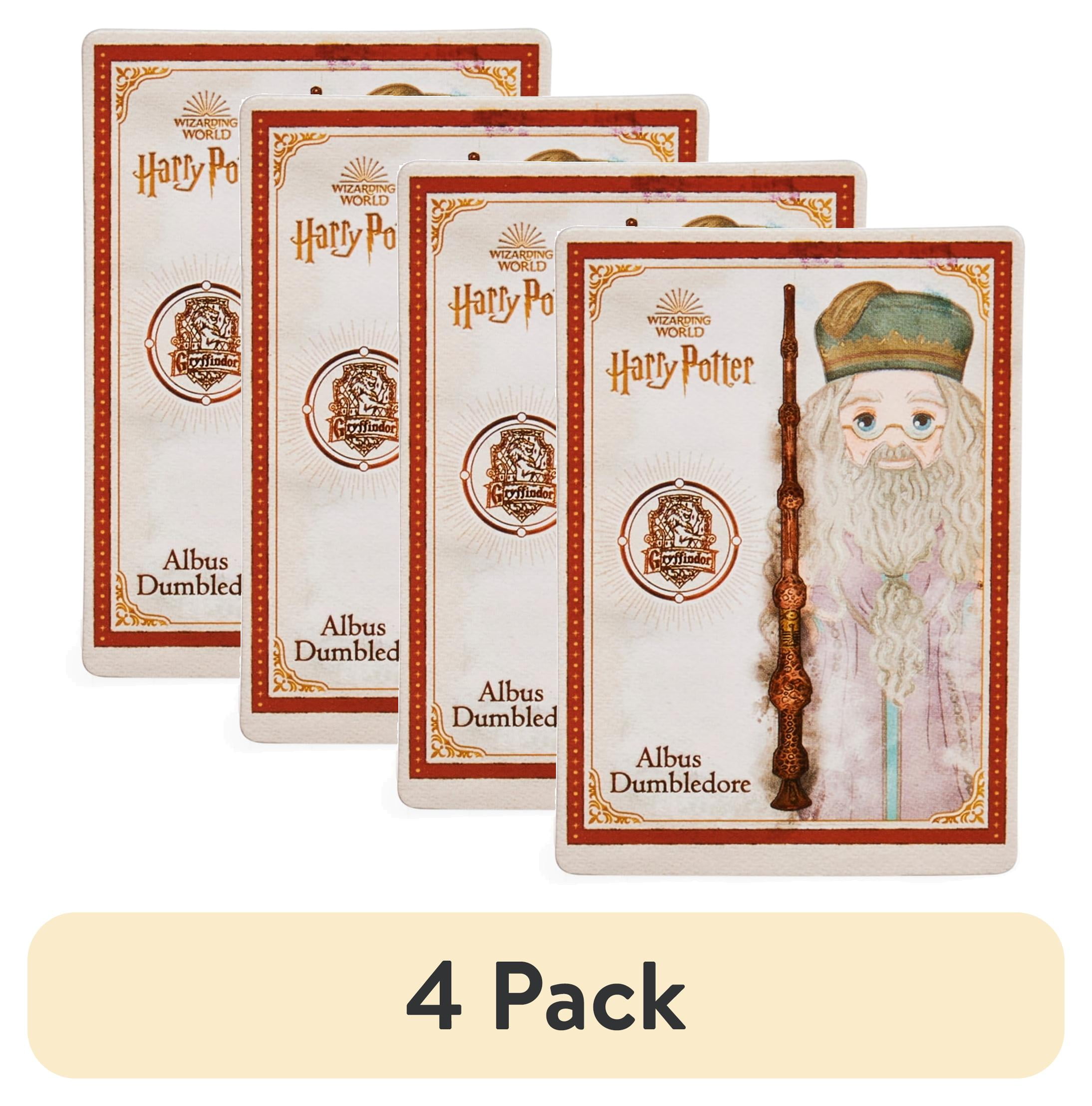 (4 pack) Wizarding World, Albus Dumbledore Spellbinding Wand and Spell Card - Walmart.com