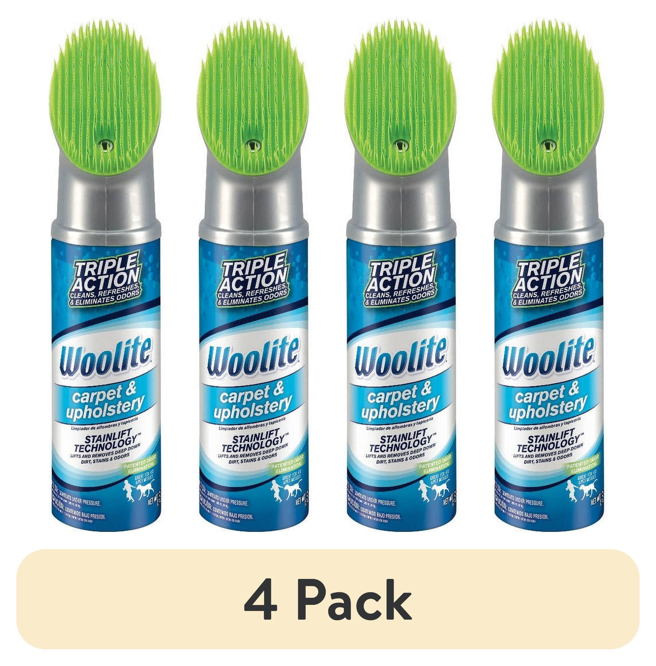(4 pack) Woolite Carpet & Upholstery Foam Cleaner 12 oz. 8352Y ...
