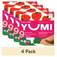 YUMI Organic Apple & Cinnamon Squash Toddler Snack Bars - 3.7oz/5ct ...