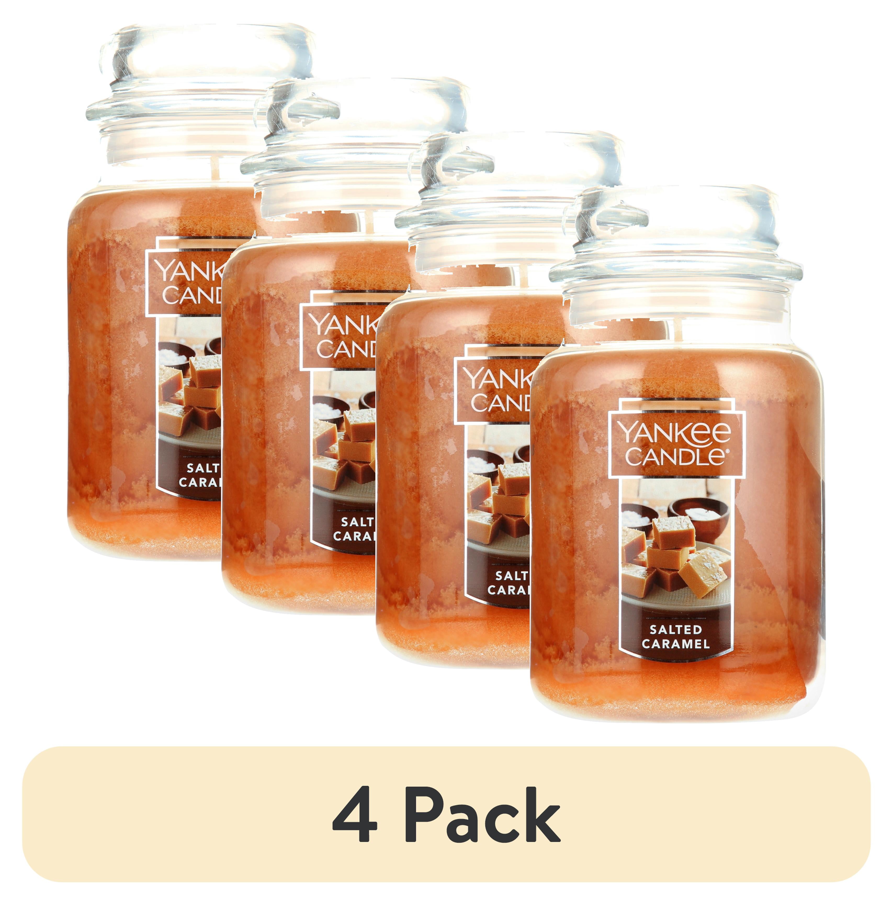 (4 pack) Yankee Candle Salted Caramel Original Large Scented Jar Candle ...