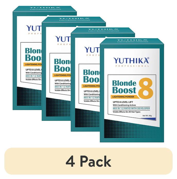 (4 pack) Yuthika Blonder Bleaching Powder for Hair, Lightener ...