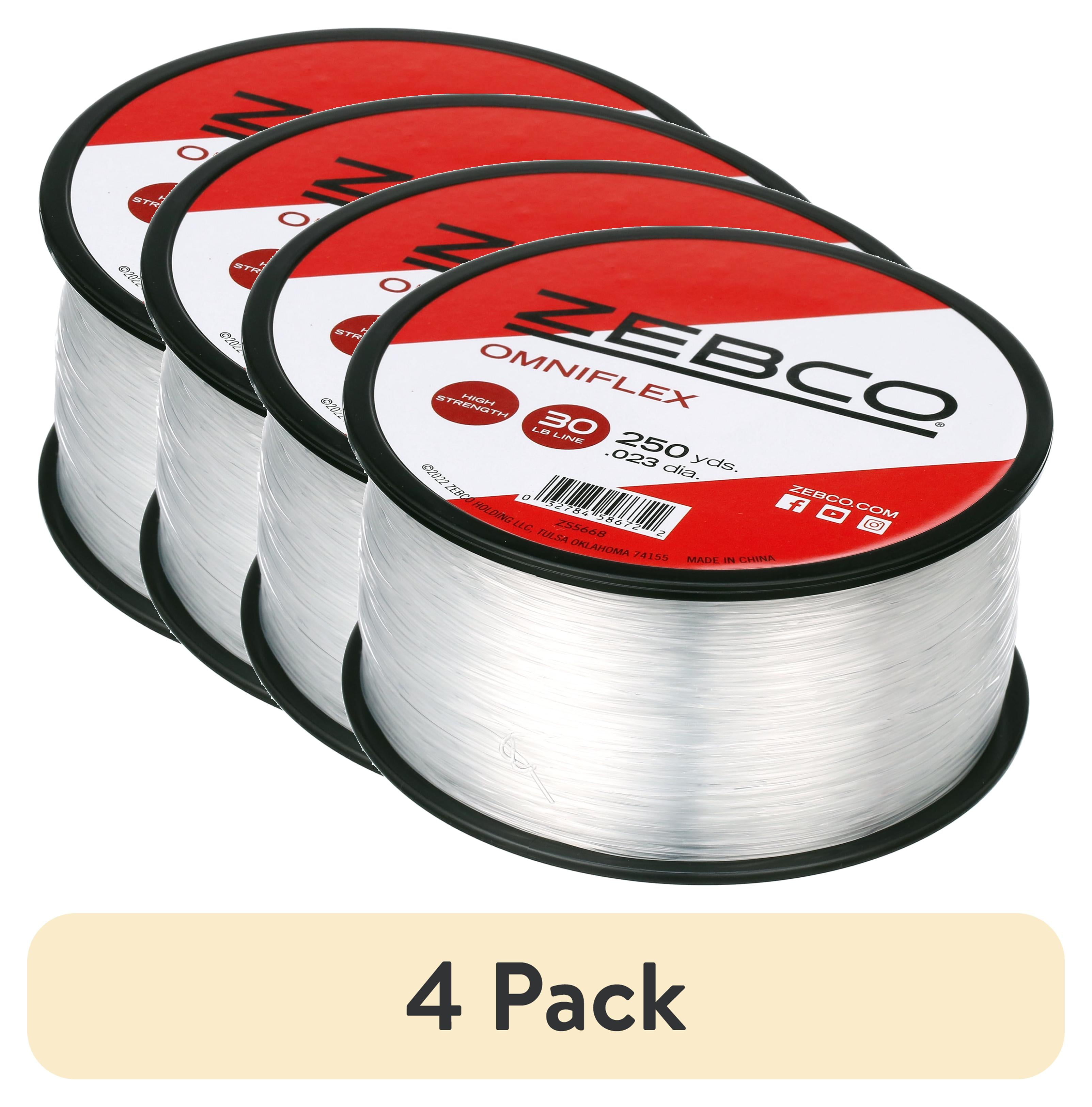 Zebco Omniflex Monofilament Fishing Line 30-Pound Test 250-Yards Clear ...