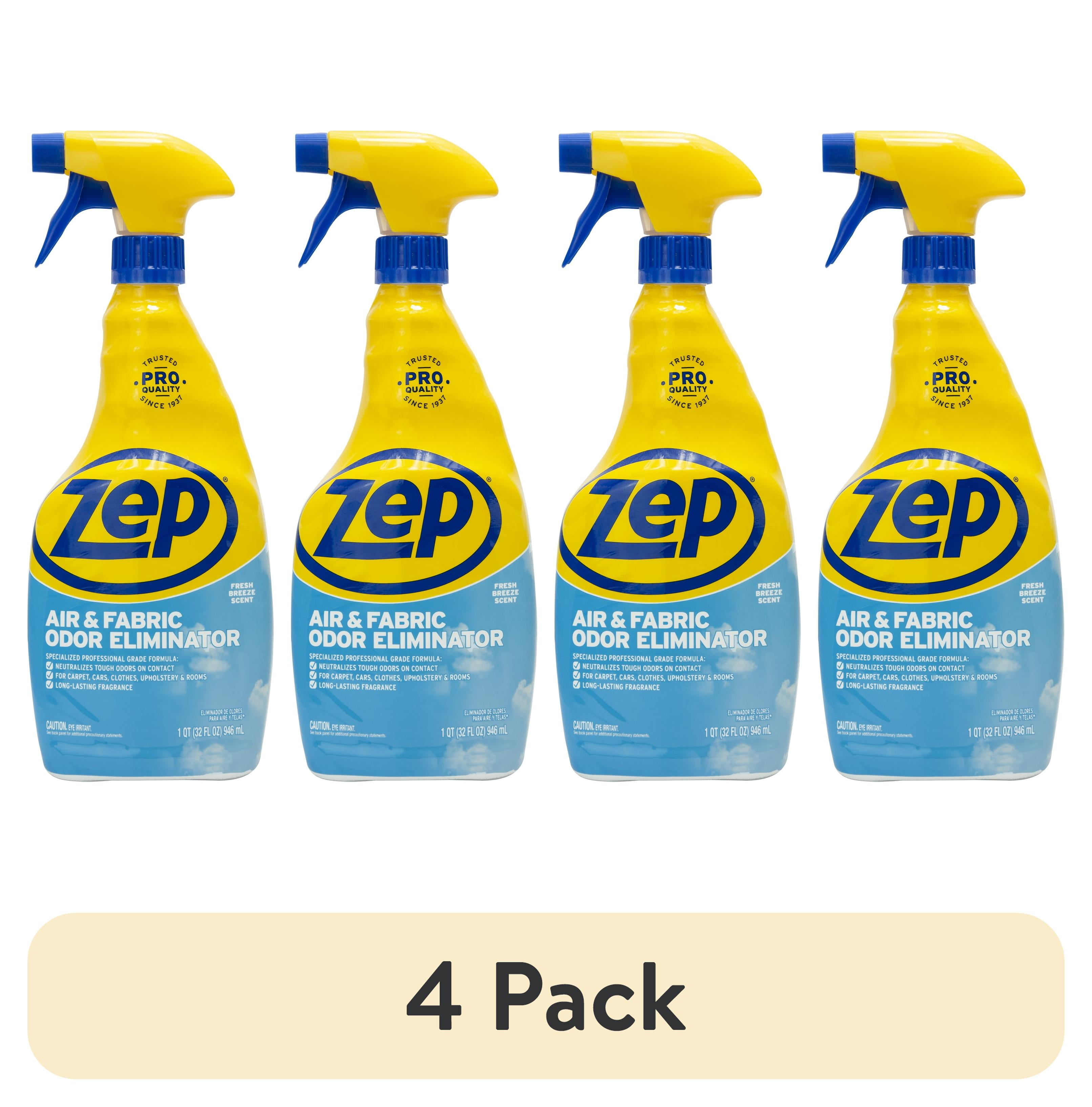 (4 pack) Zep Air & Fabric Odor Eliminator - Walmart.com