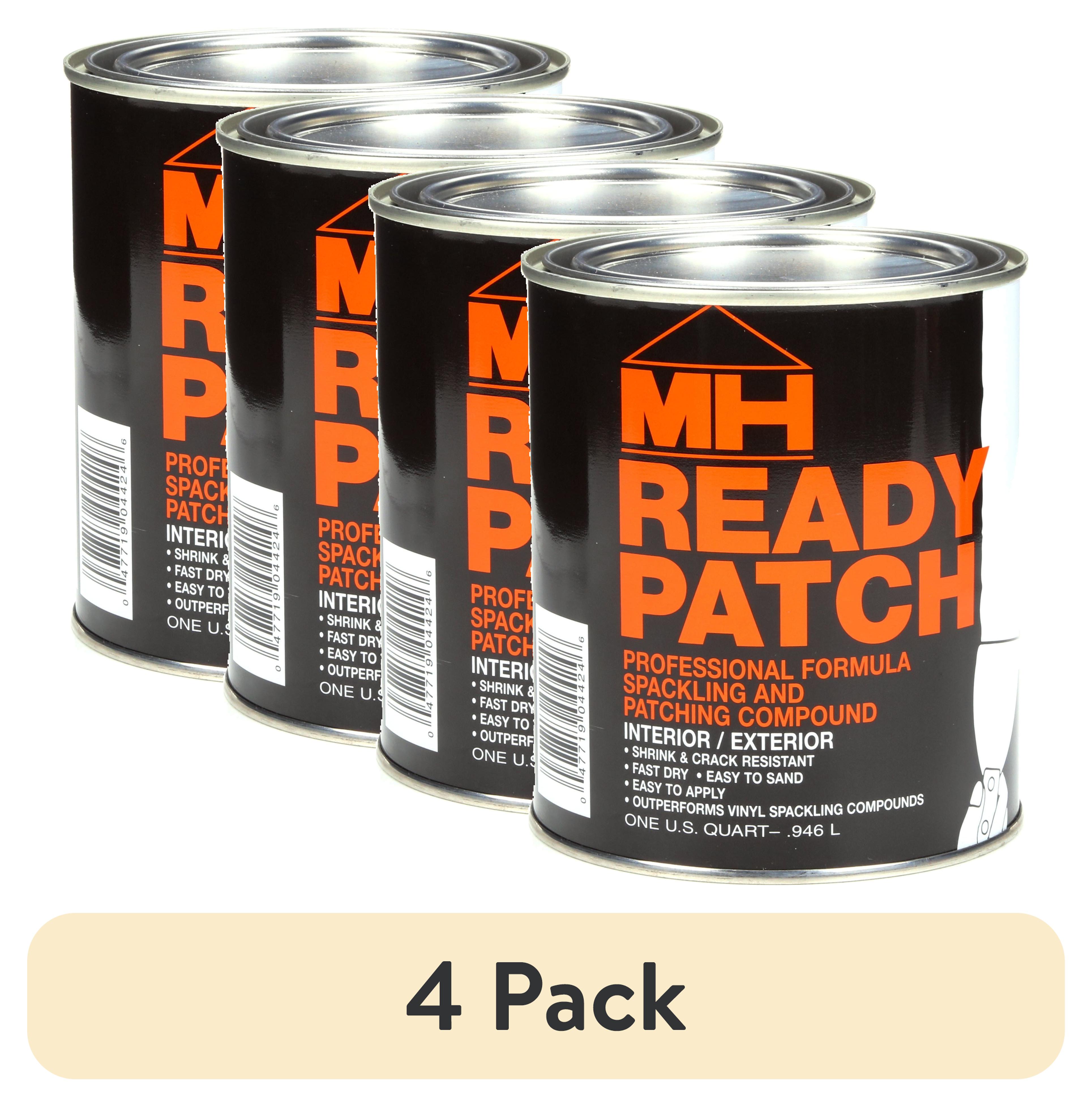 (4 pack) Zinsser 4424 Ready Patch Spackling & Patching Compound, 1 ...