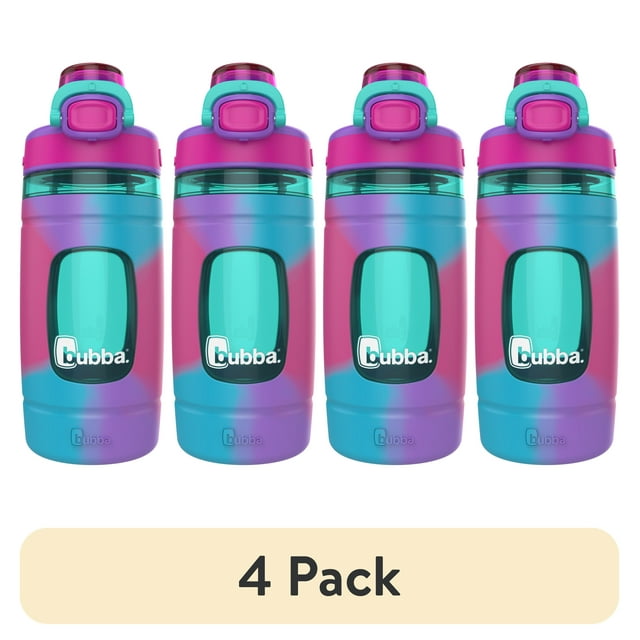 (4 pack) bubba Flo Kids Water Bottle, Purple, 16 fl oz. - Walmart.com