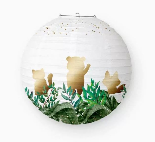 4 pack children's portable foldable cartoon round lanterns diy handmade ...