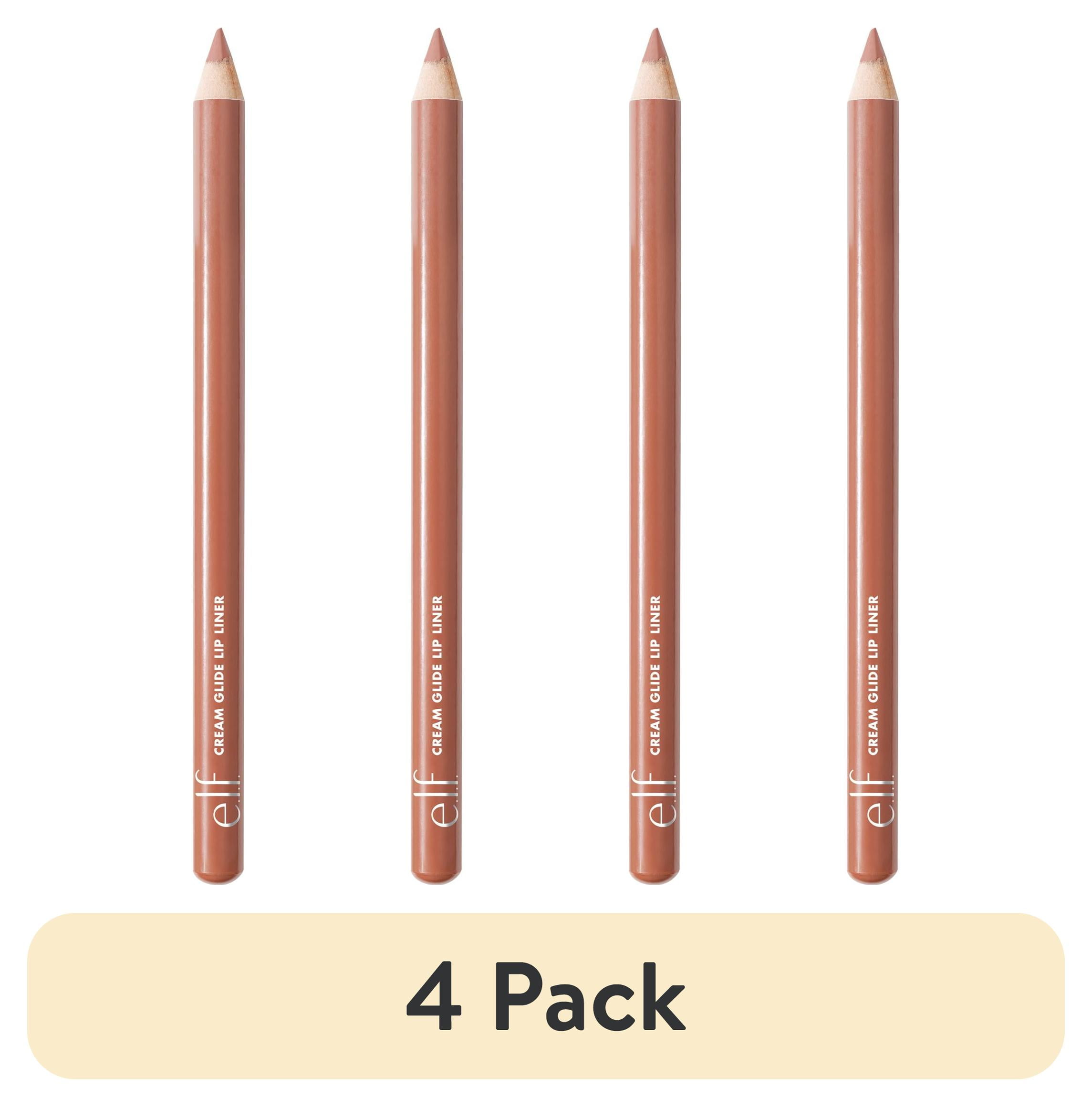 (4 pack) e.l.f. Cream Glide Lip Liner, Pinky Swear, 0.03oz - Walmart.com