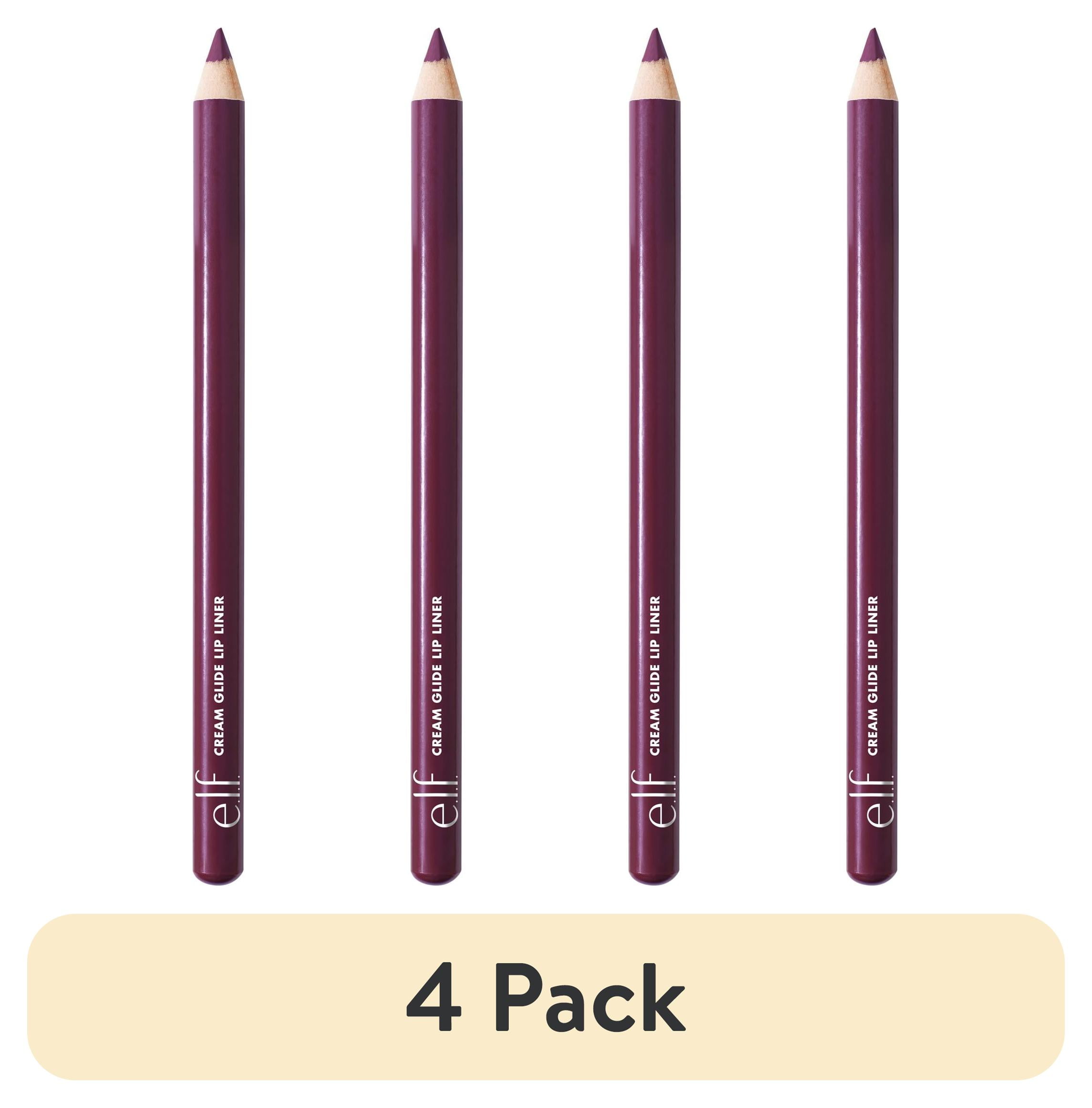(4 pack) e.l.f. Cream Glide Lip Liner, Plum & Get It, 0.03oz - Walmart.com