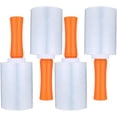 4-pack stretch film, 5 inches 1000 feet mini industrial strength, can ...