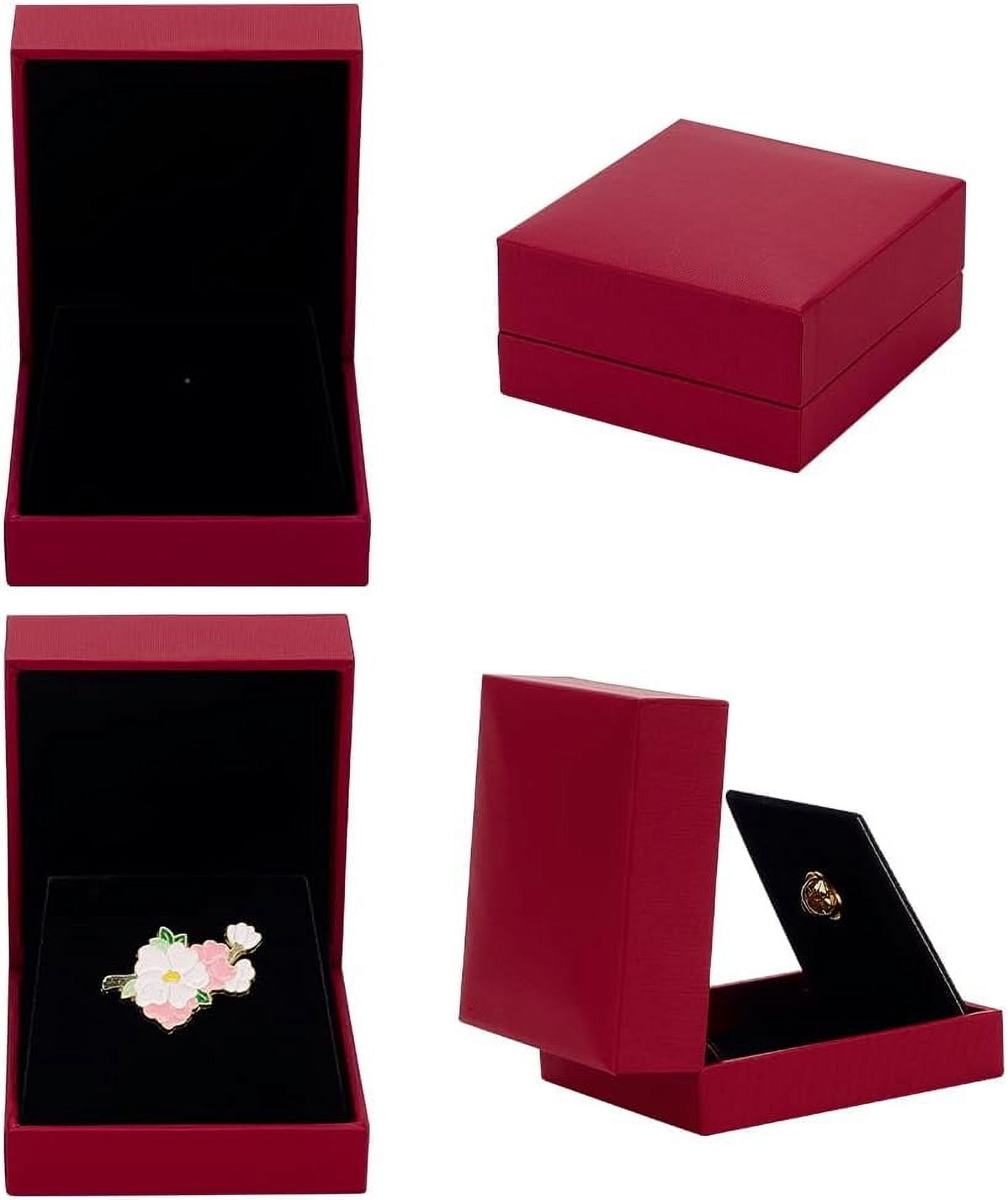 4 pc 4 PCS Medal Lapel Pin Storage Boxes for 50mm Diameter Single Lapel ...