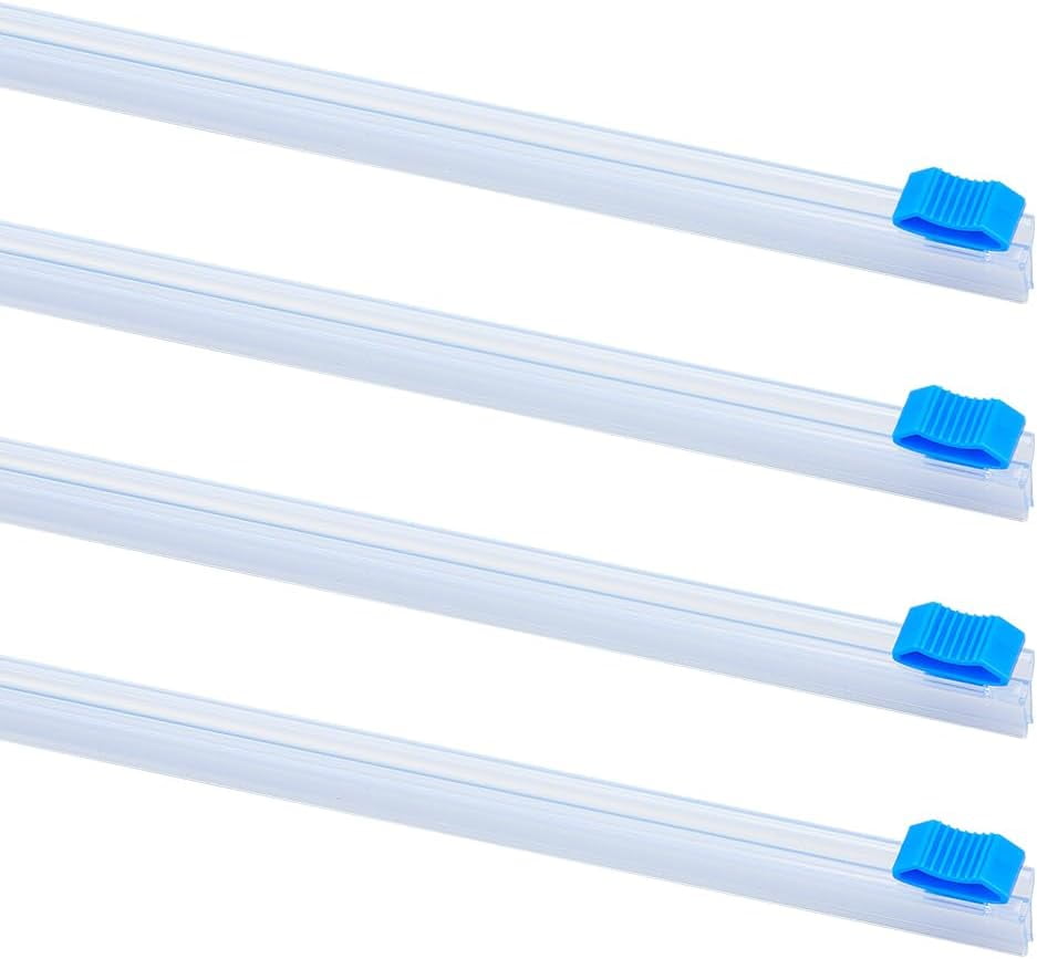 4 pc 4Pcs Plastic Wrap Cutter 17 Inch Slider Cutter Wrap Dispenser ...