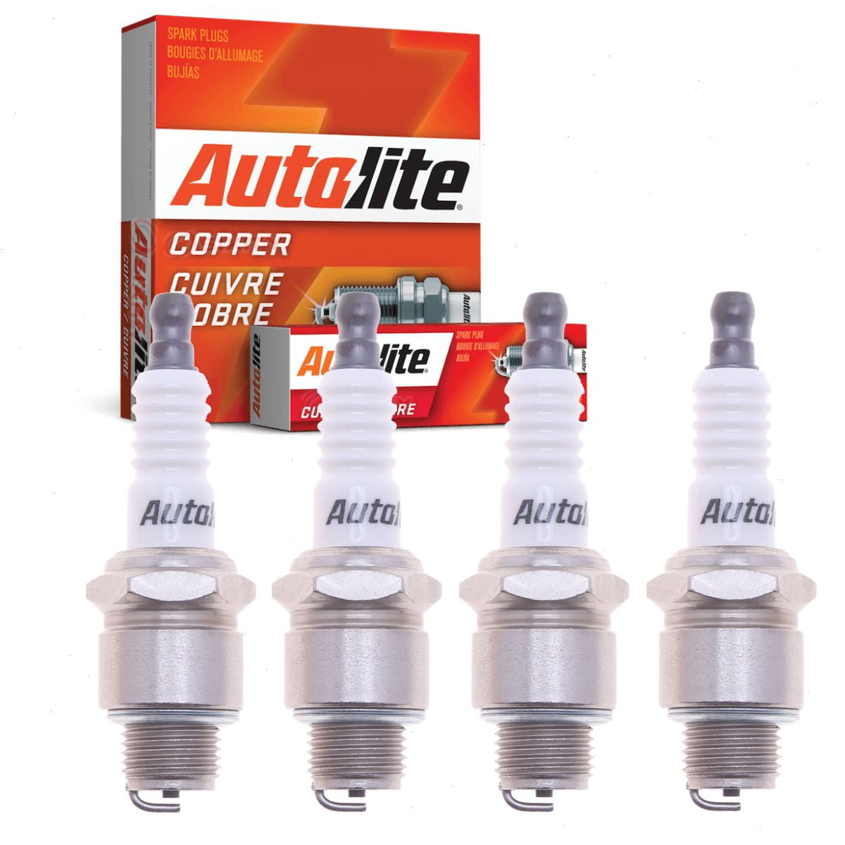 4 pc Autolite 216 Copper Core Spark Plugs for 19157983 3035 3112 45L ...