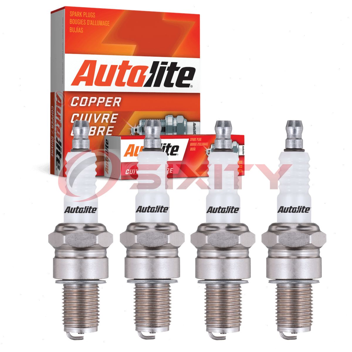 4 pc Autolite 4056 Copper Core Spark Plugs for 120 3051 902 AG3CX ...