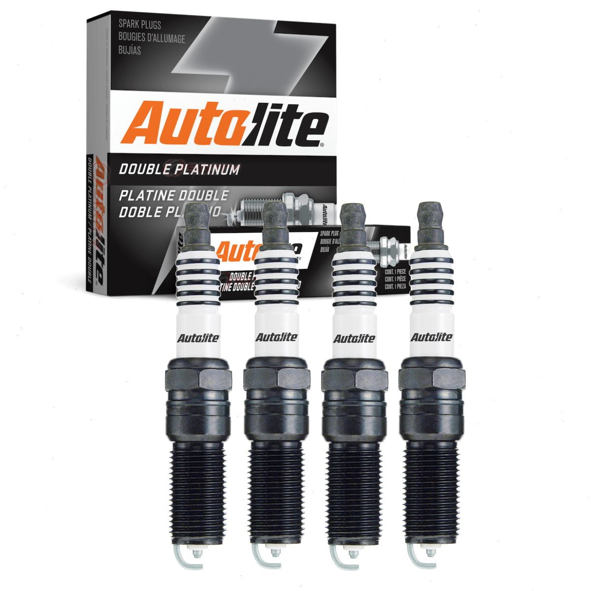 4 pc Autolite APP5263 Double Platinum Spark Plugs for 41-834 4718 4998 ...