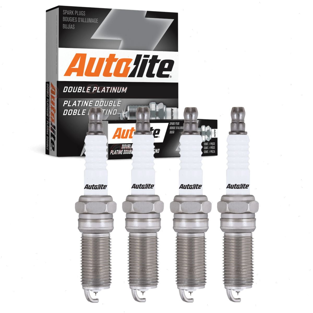 Autolite 4pc OEM APP5863 Double Platinum Spark Plugs Fits: 2012-2021 ...