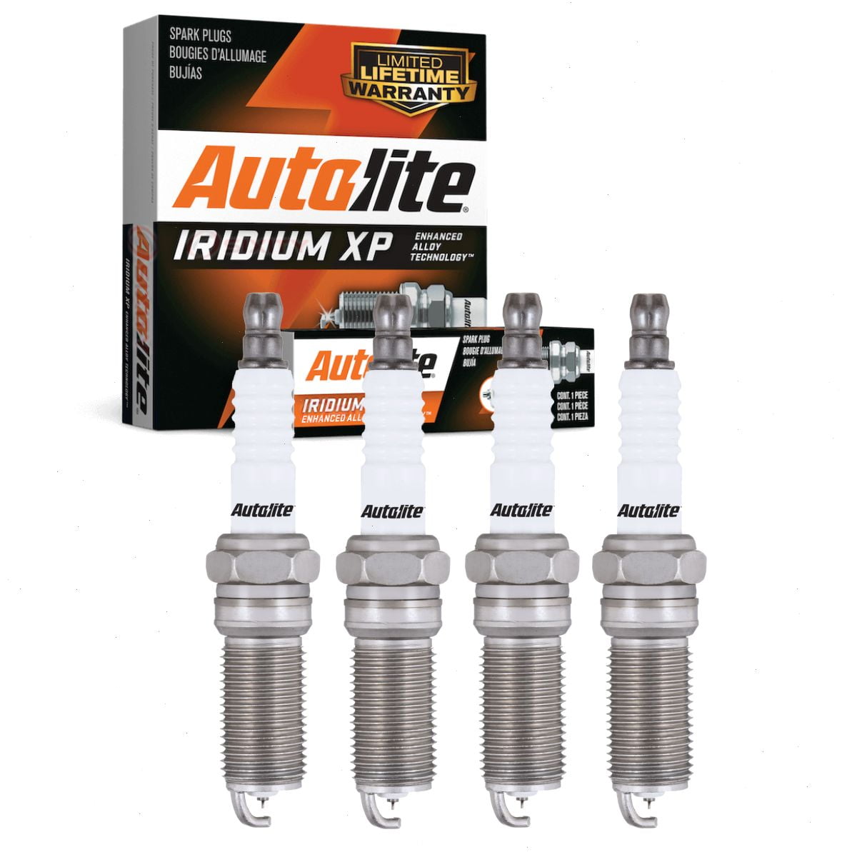 Autolite Iridium XP XP5863 Spark Plugs, 4 pc, Fits 2012-2021 FORD ...