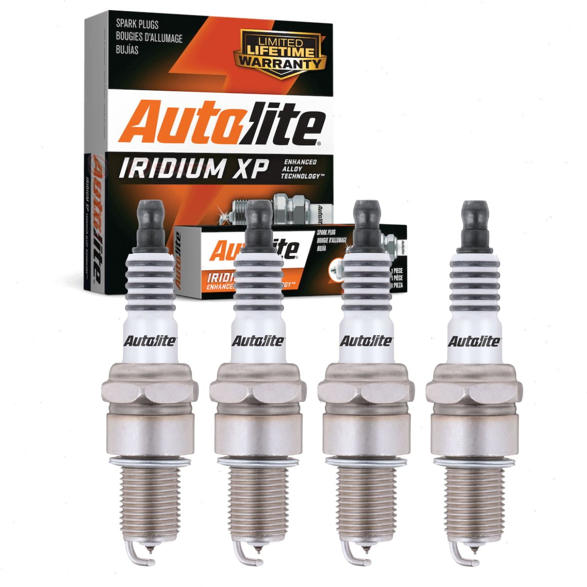 4 pc Autolite Iridium XP XP64 Spark Plugs for Ignition Wire Secondary ...
