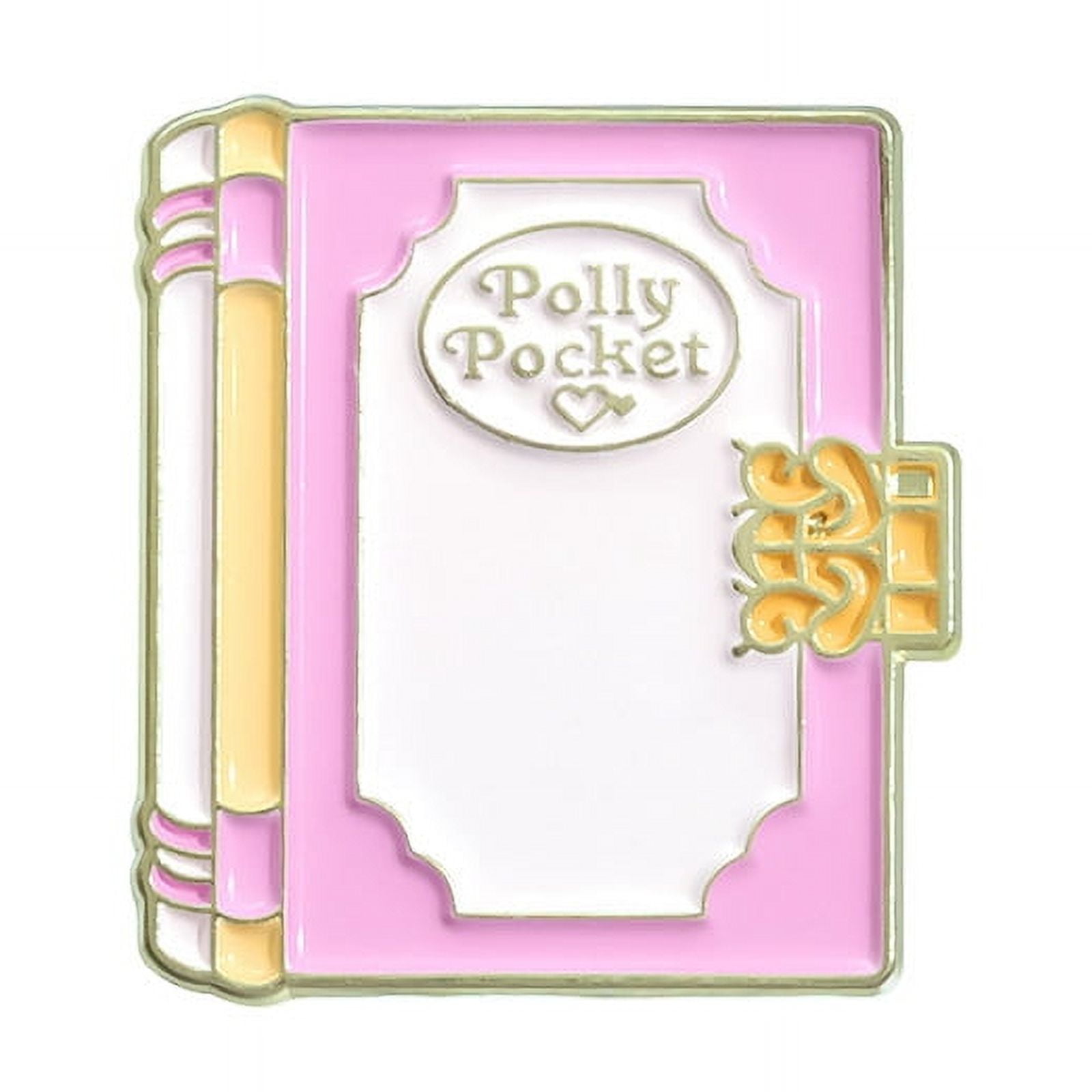 4 pc Book with Word Polly Pocket Enamel Pins Alloy Brooches for ...
