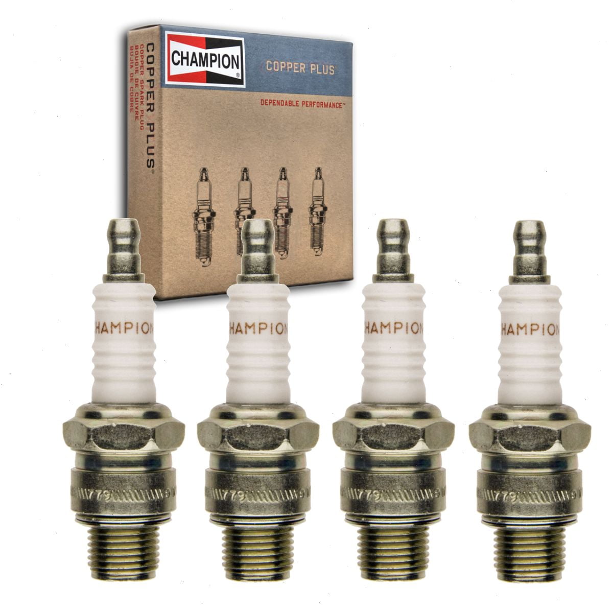 4 pc Champion 831 Copper Plus Spark Plugs for AVZKO BUHXW1 UL77V ...
