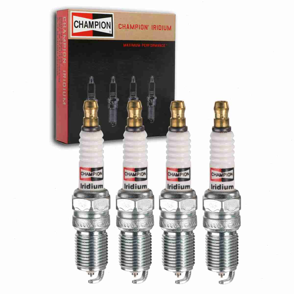 4 pc Champion 9204 Iridium Spark Plugs for 4505 AGSF22WM HGR8DQI ...