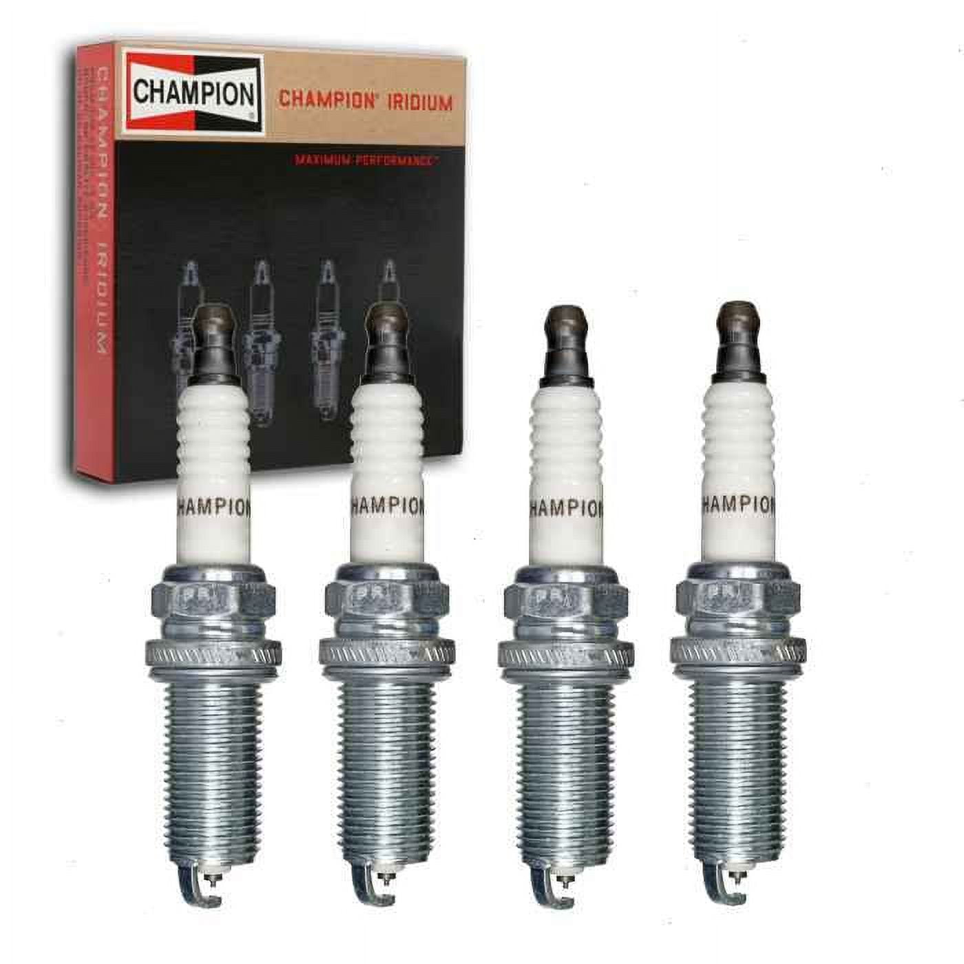 4 pc Champion Iridium Spark Plugs compatible with Hyundai Tucson 2.4L ...